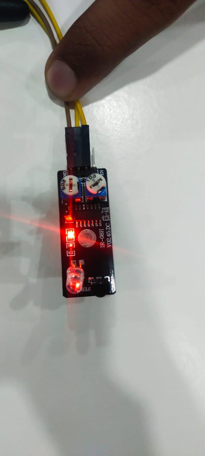 Interfacing Obstacle Sensor With Bharat Pi 9 Steps Instructables