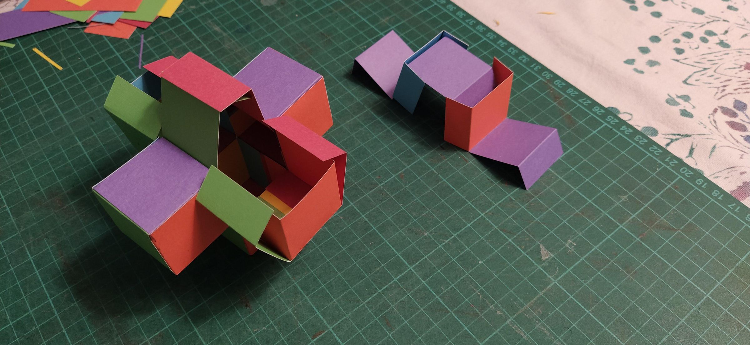 Rainbow Colored 3D Paper Cross : 5 Steps (with Pictures) - Instructables