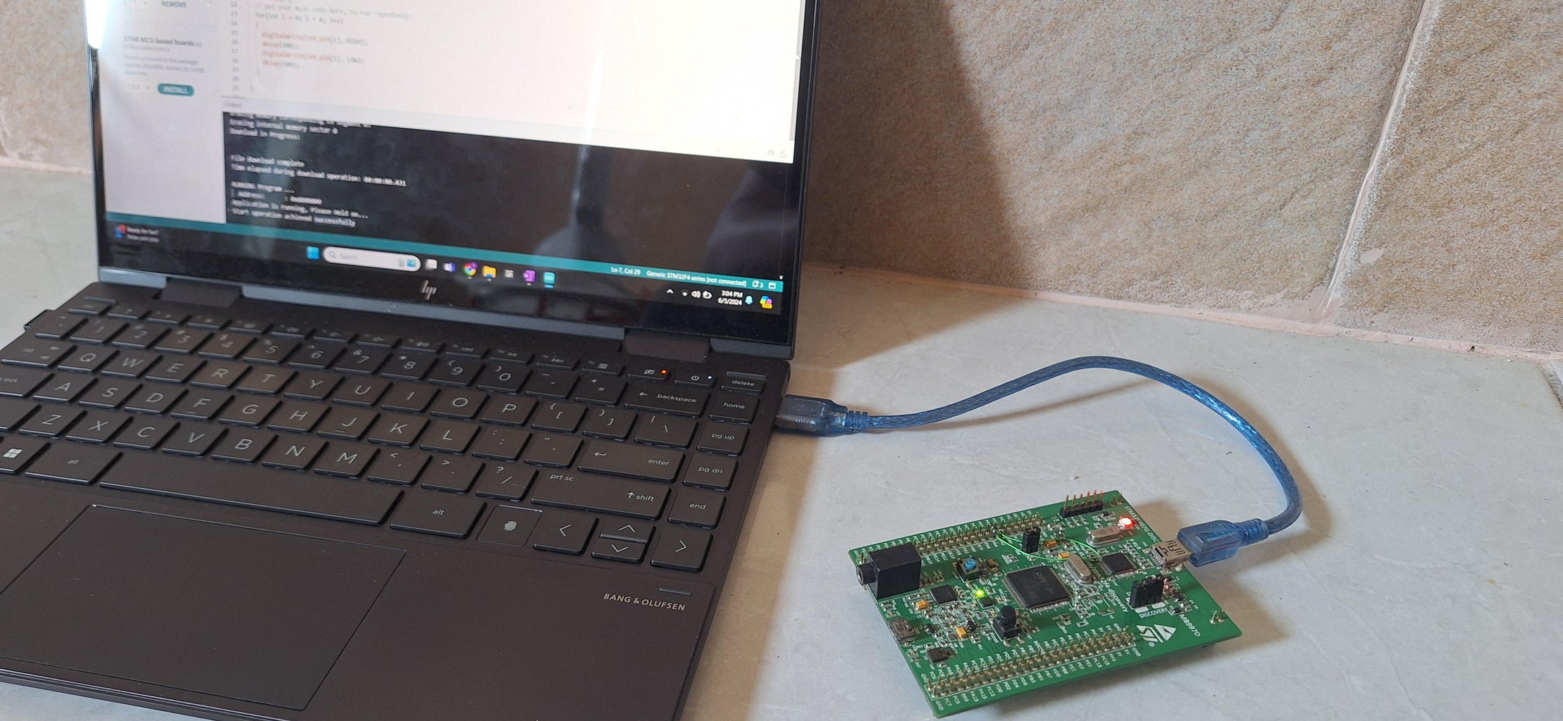 Programming Stm32f4disc Board With Arduinoide Stm32duino 5 Steps Instructables