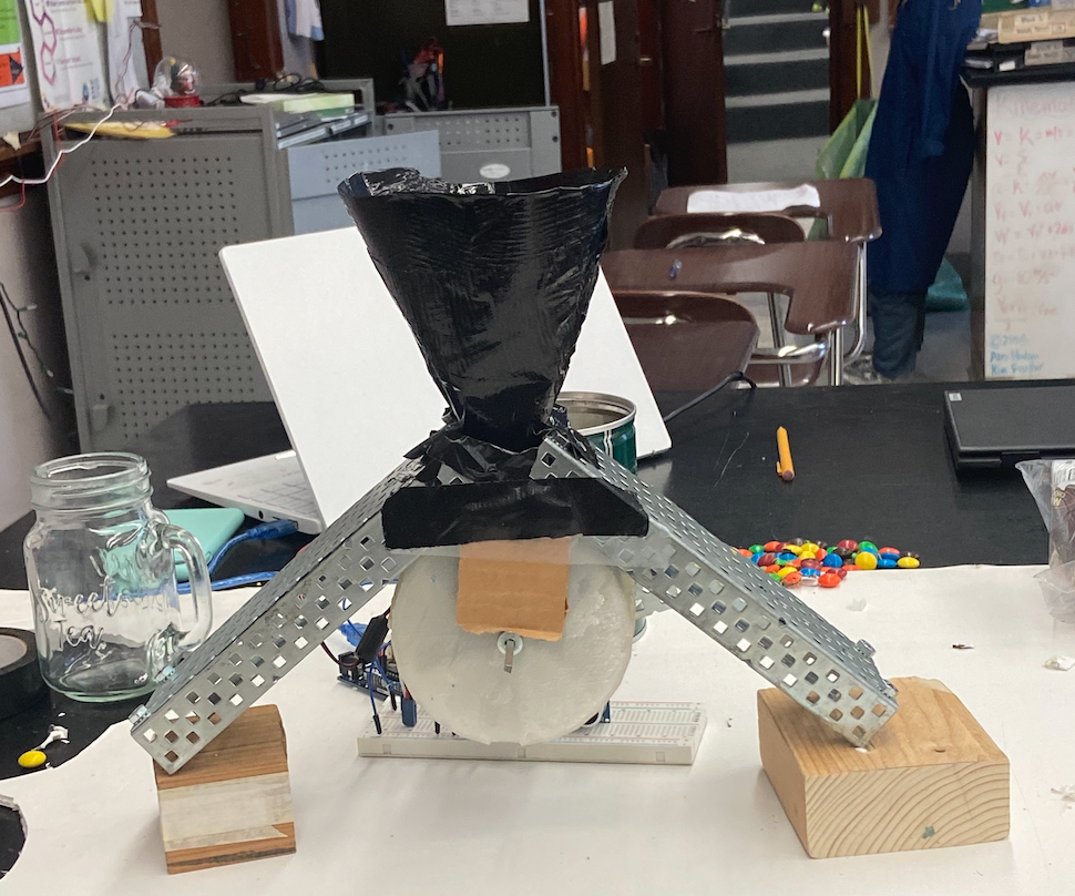 Ultrasonic Sensor M&M Dispenser by Leah and Jojo : 9 Steps - Instructables