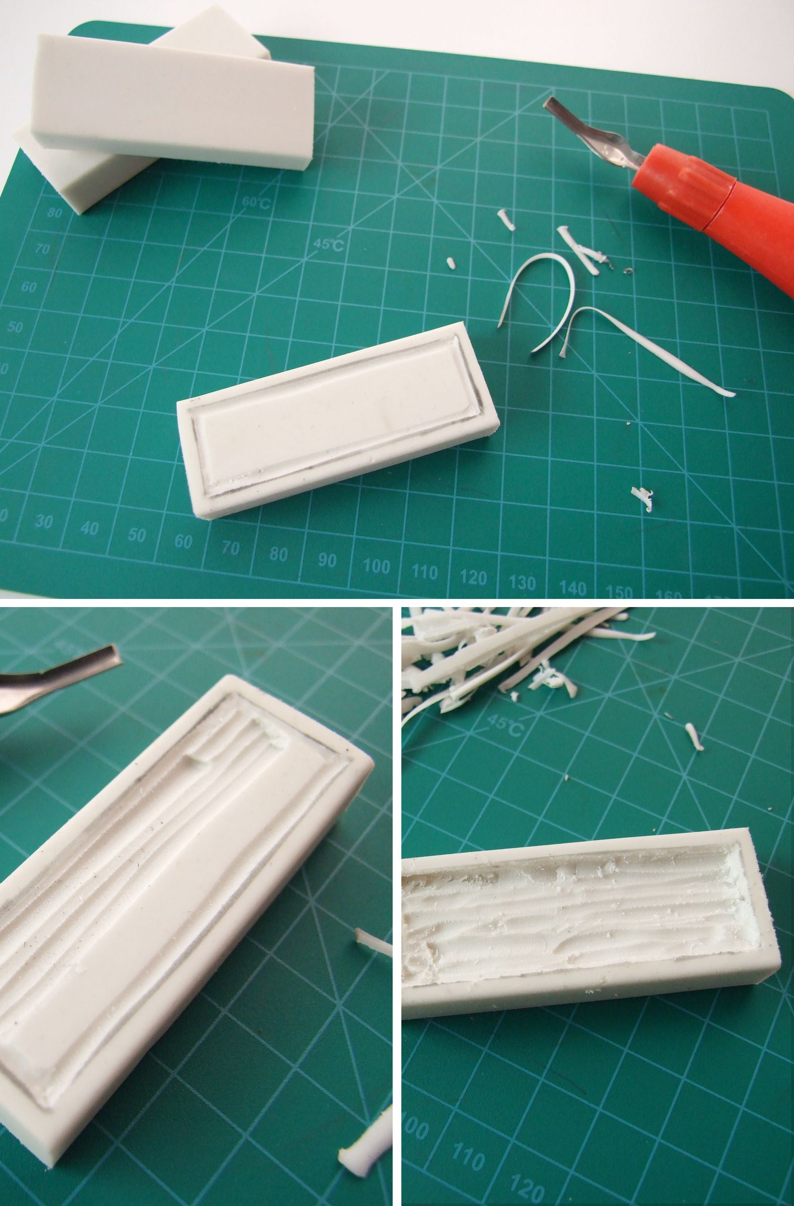 Make Your Own Diy Custom Eraser Stamps. : 4 Steps (with Pictures ...