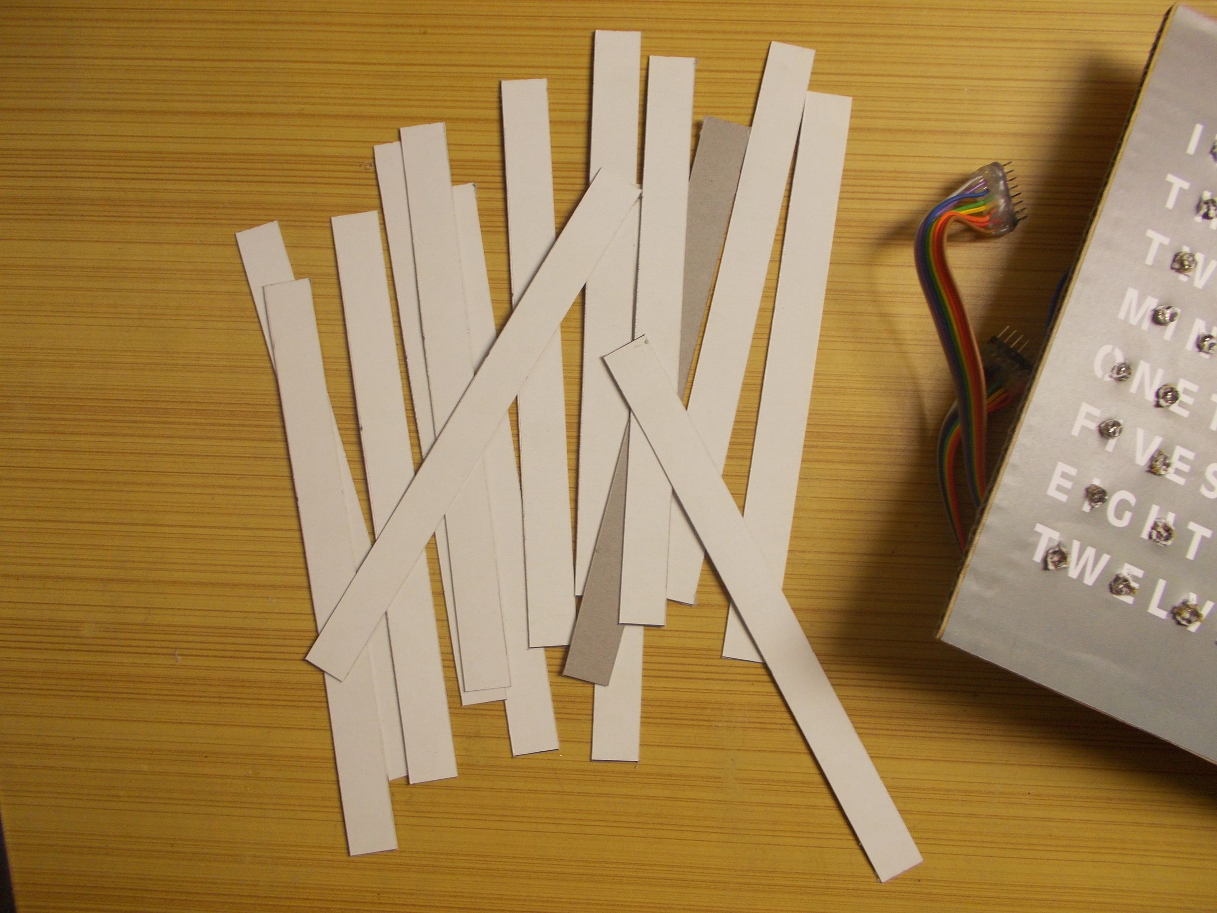 DIY Word Clock : 10 Steps (with Pictures) - Instructables