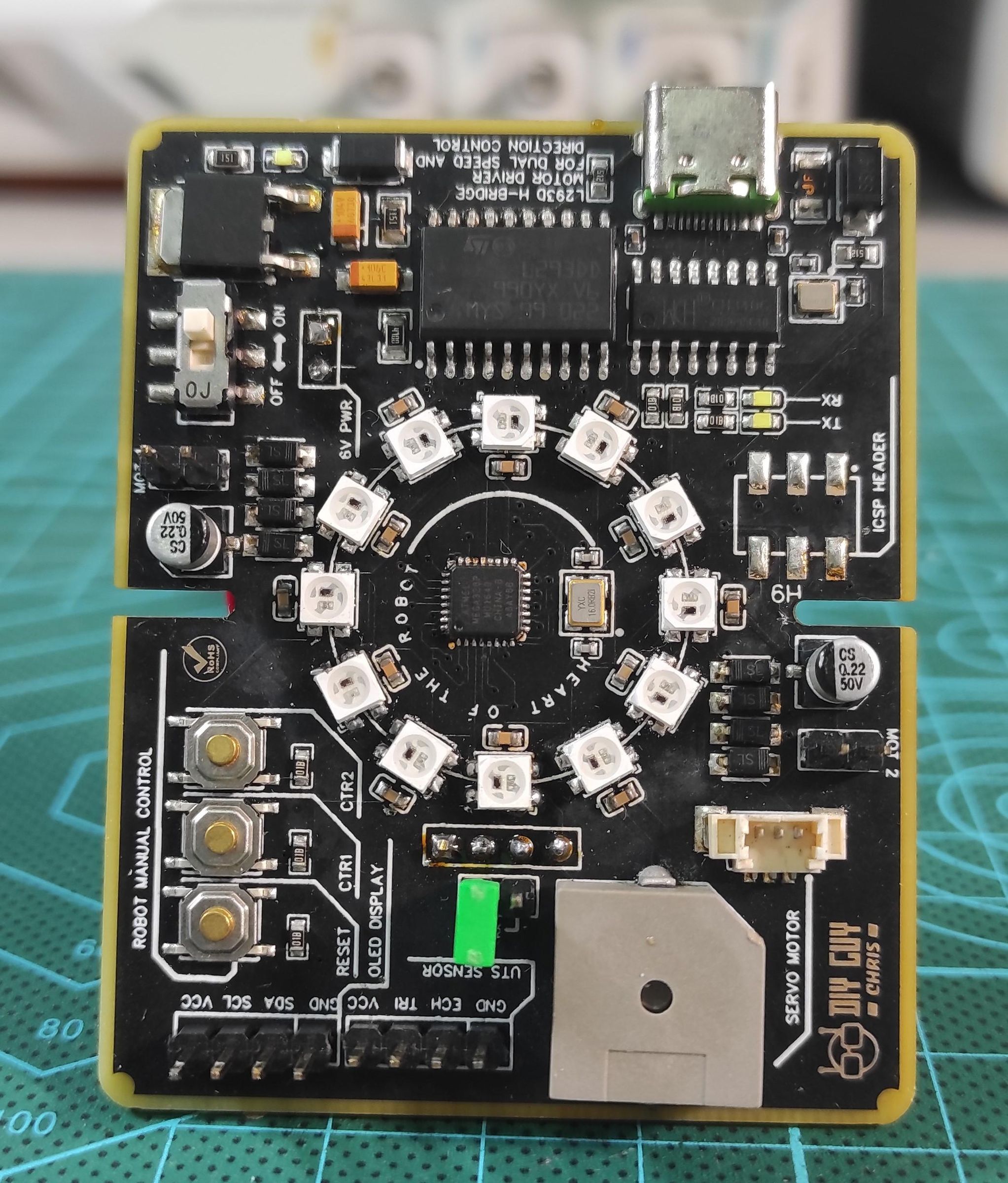 DIY SMARS Robot Version 2.0: Enhanced With OLED, RGB LEDs and More : 5 ...