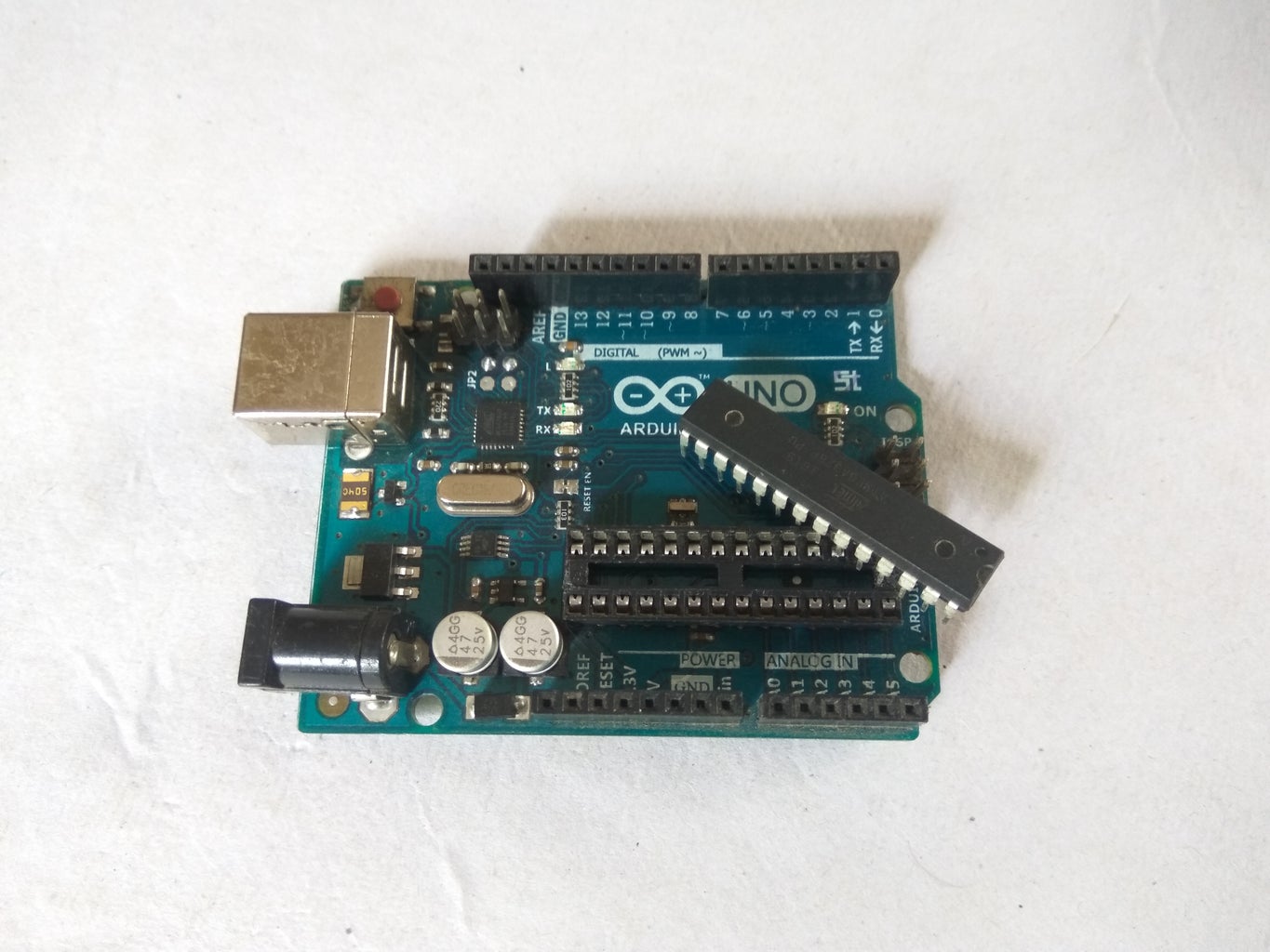 How To Program Arduino Pro Mini Using Arduino Uno 4 Steps Instructables 3469