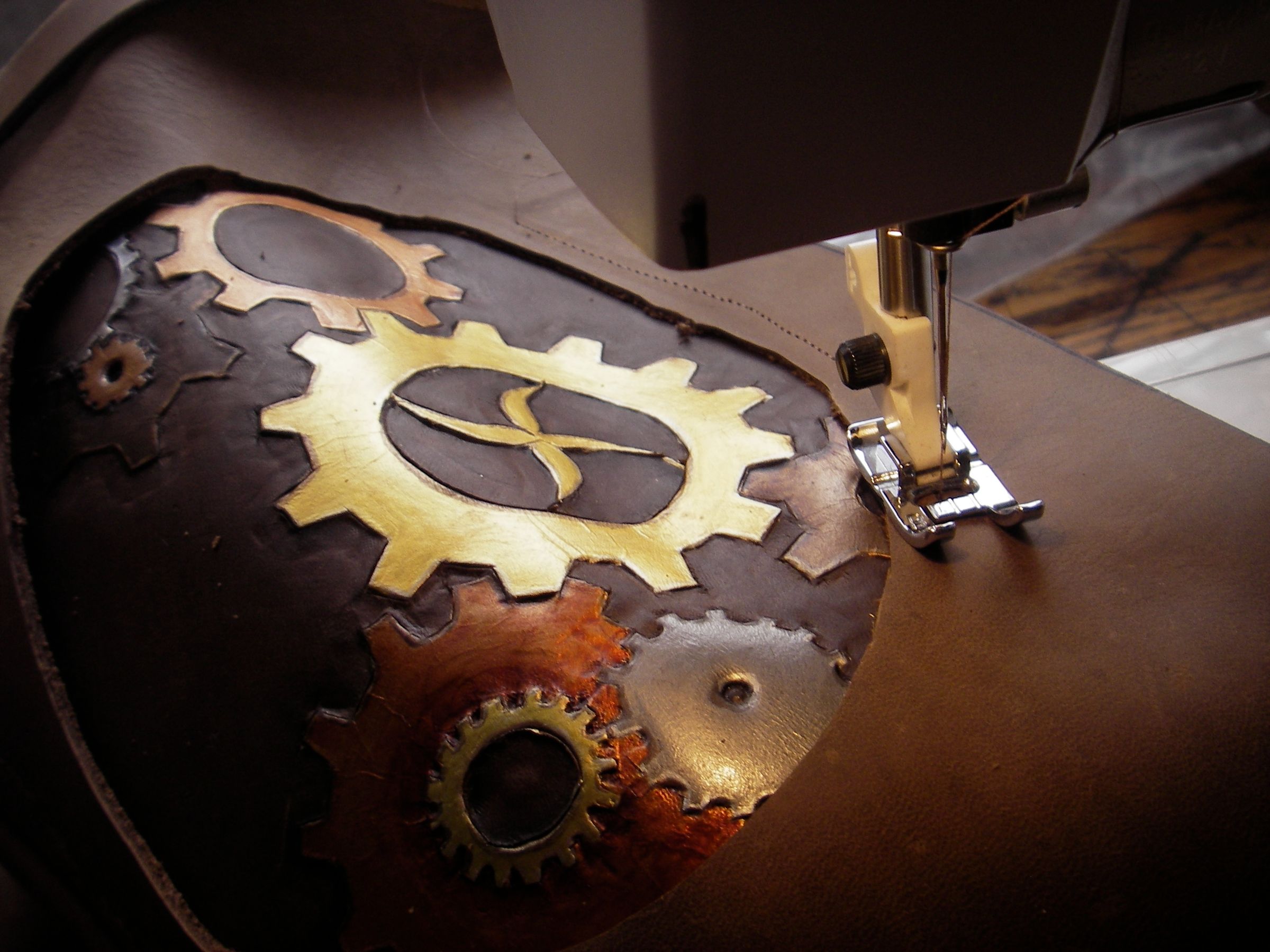 Leather Clockwork Corset - Instructables