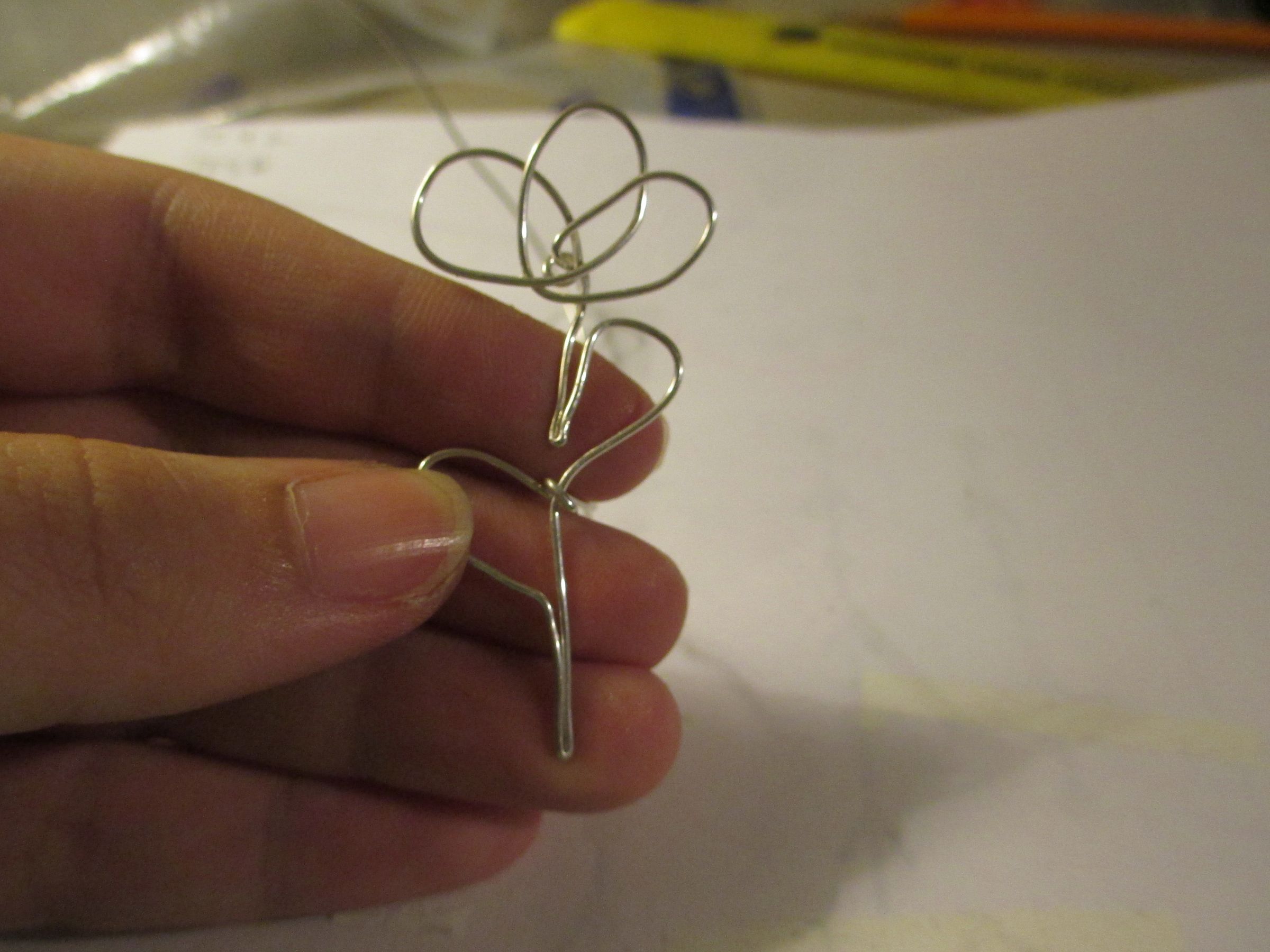 How to Wire Wrap a Flower Hairpin : 14 Steps - Instructables