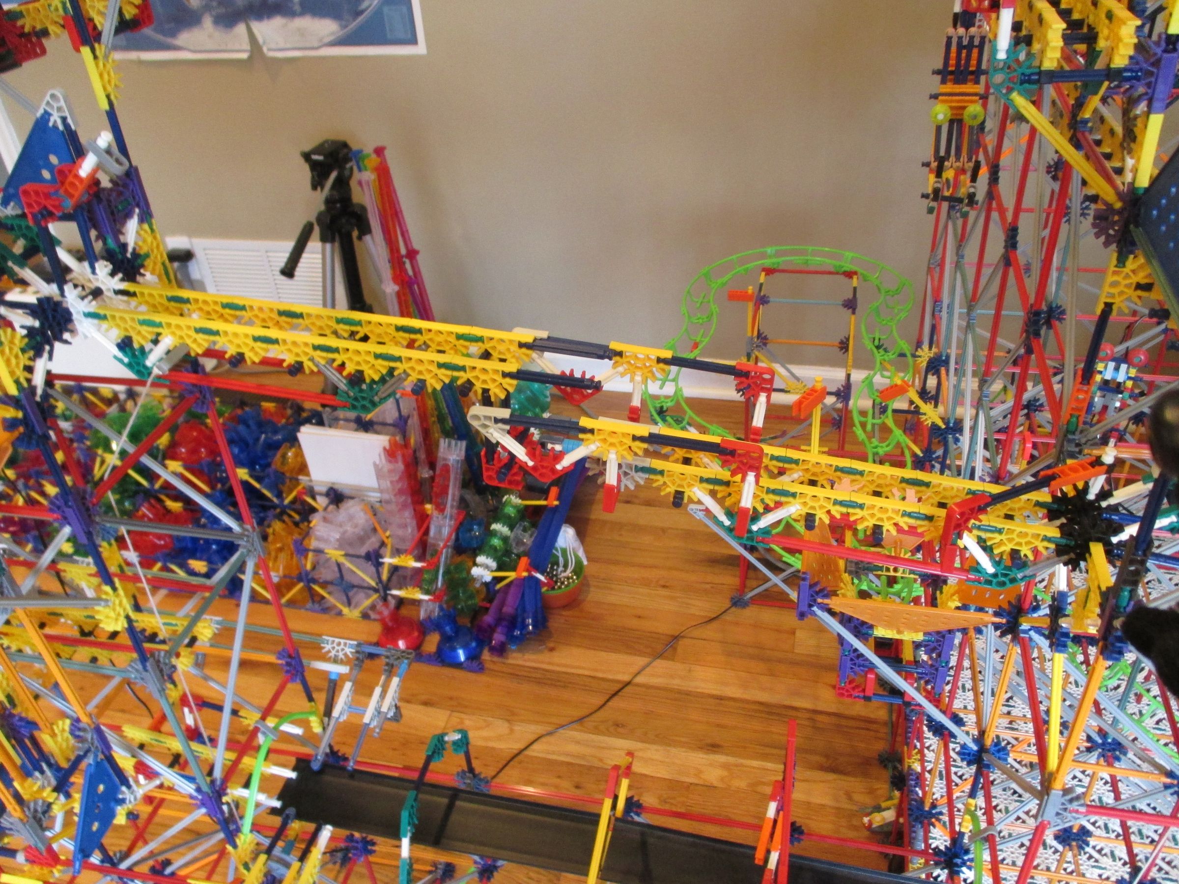 K'nex Ball Machine Grid Tower II, Elements : 15 Steps (with Pictures ...
