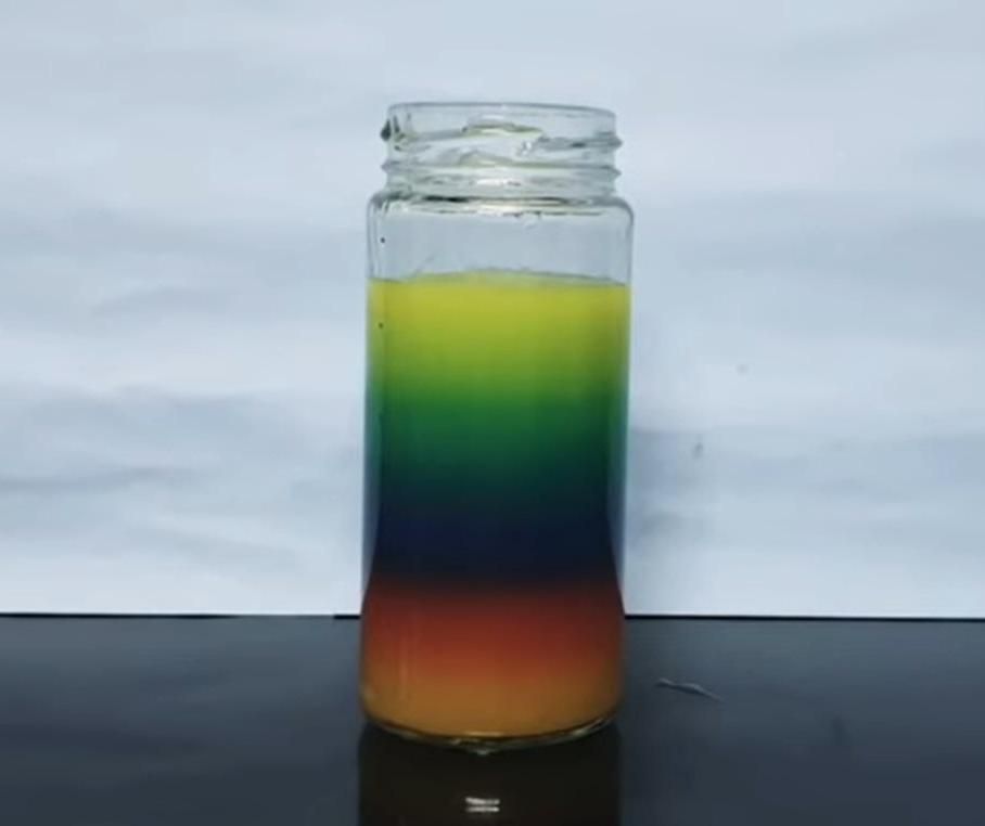 Sugar Rainbow- Density Science Project : 8 Steps (with Pictures ...