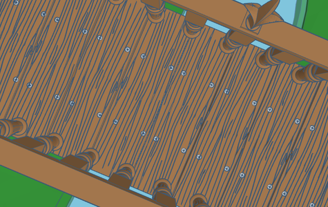 Wooden FootBridge for the "make It Bridge Challenge". : 4 Steps ...