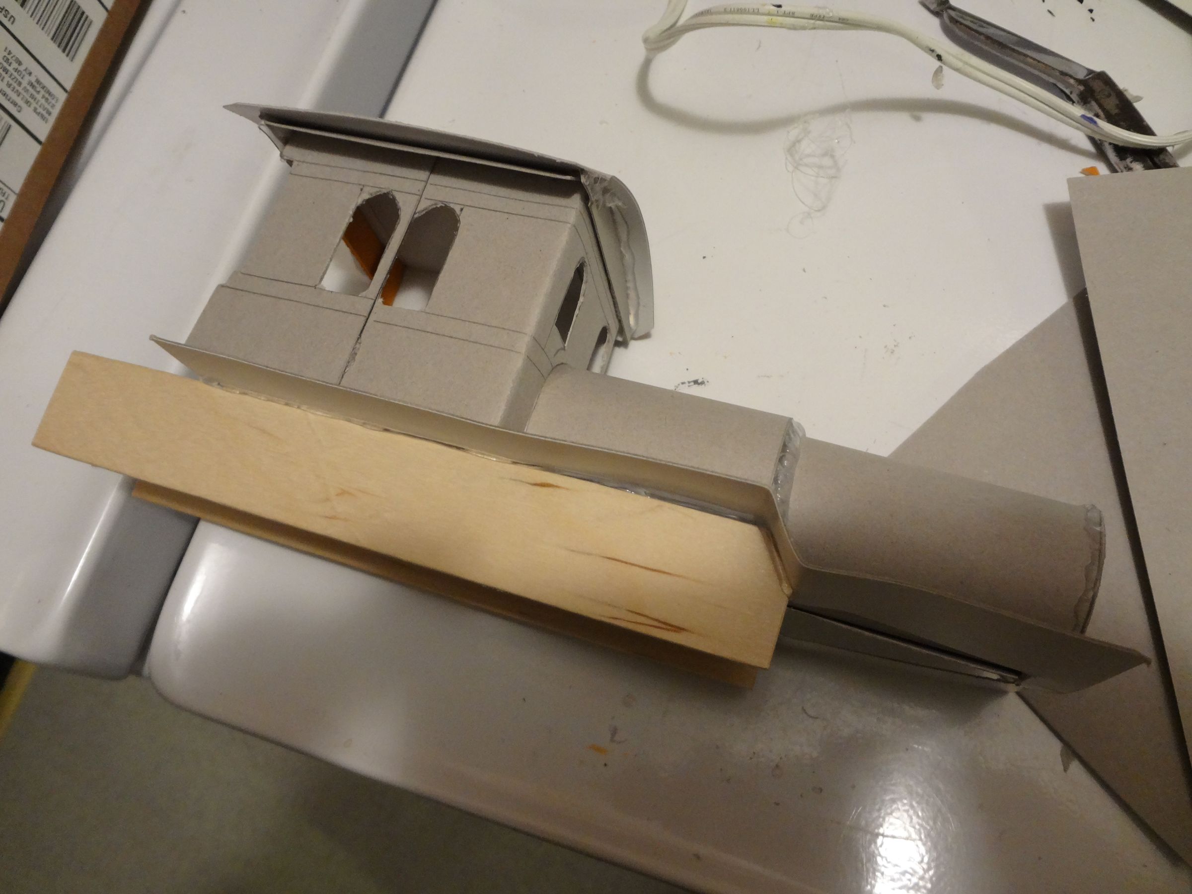Train Locomotive Made Out of Cardboard With Electric Motor. : 5 Steps ...