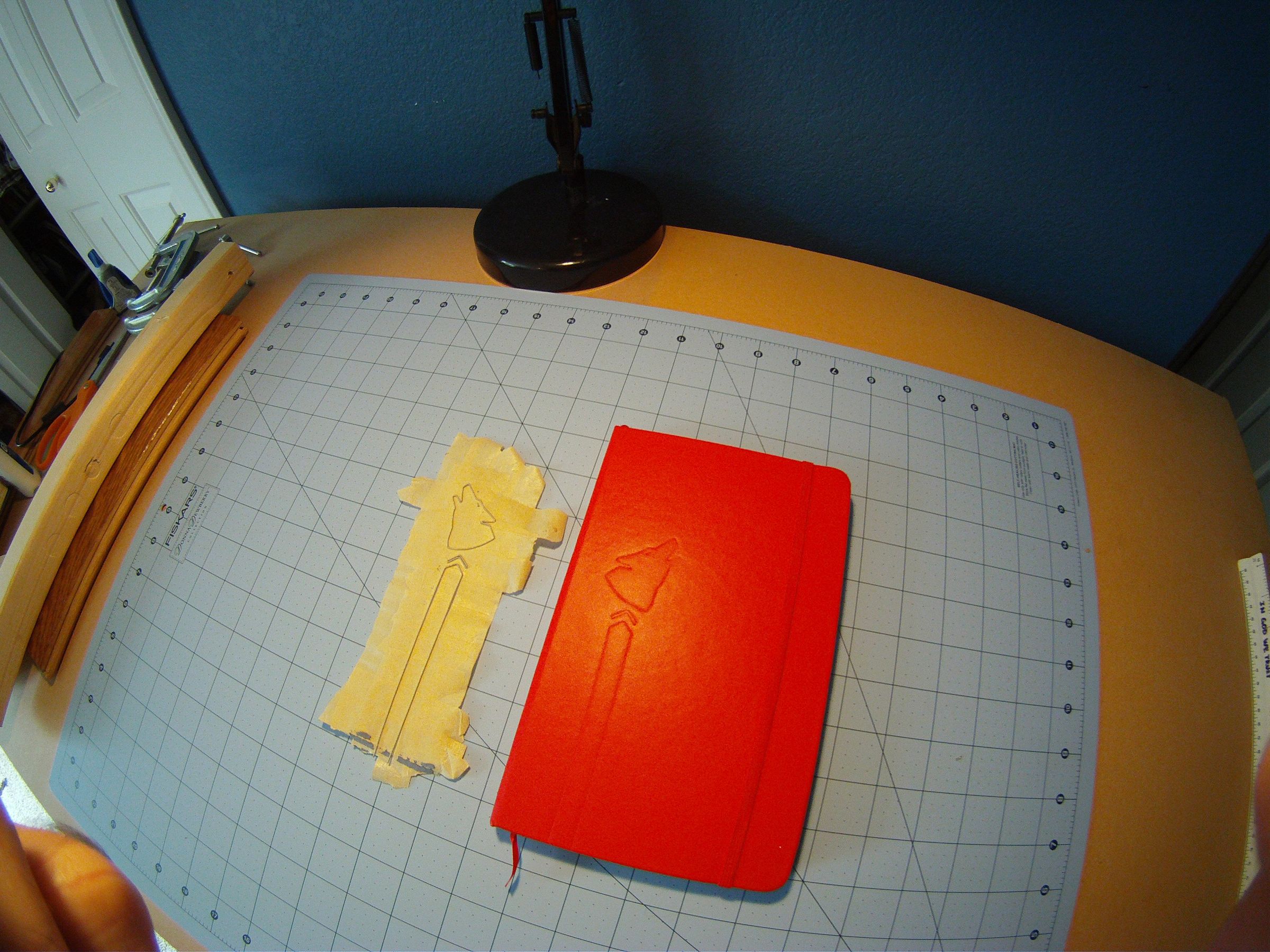 Easy Embossing on Notebook With Wire : 4 Steps (with Pictures ...