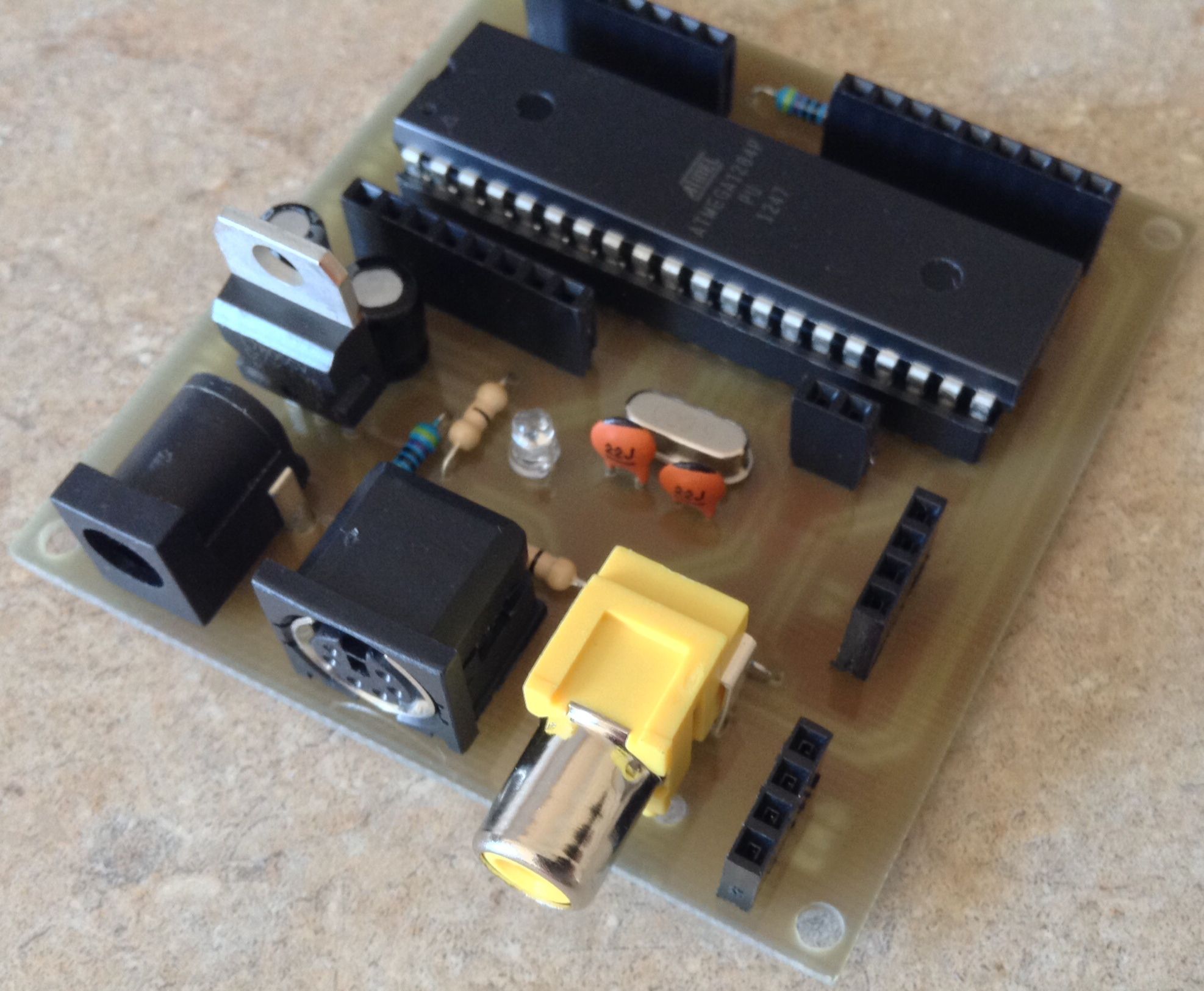 Single Chip Computer: Easy to Produce AVR BASIC Computer : 6 Steps ...