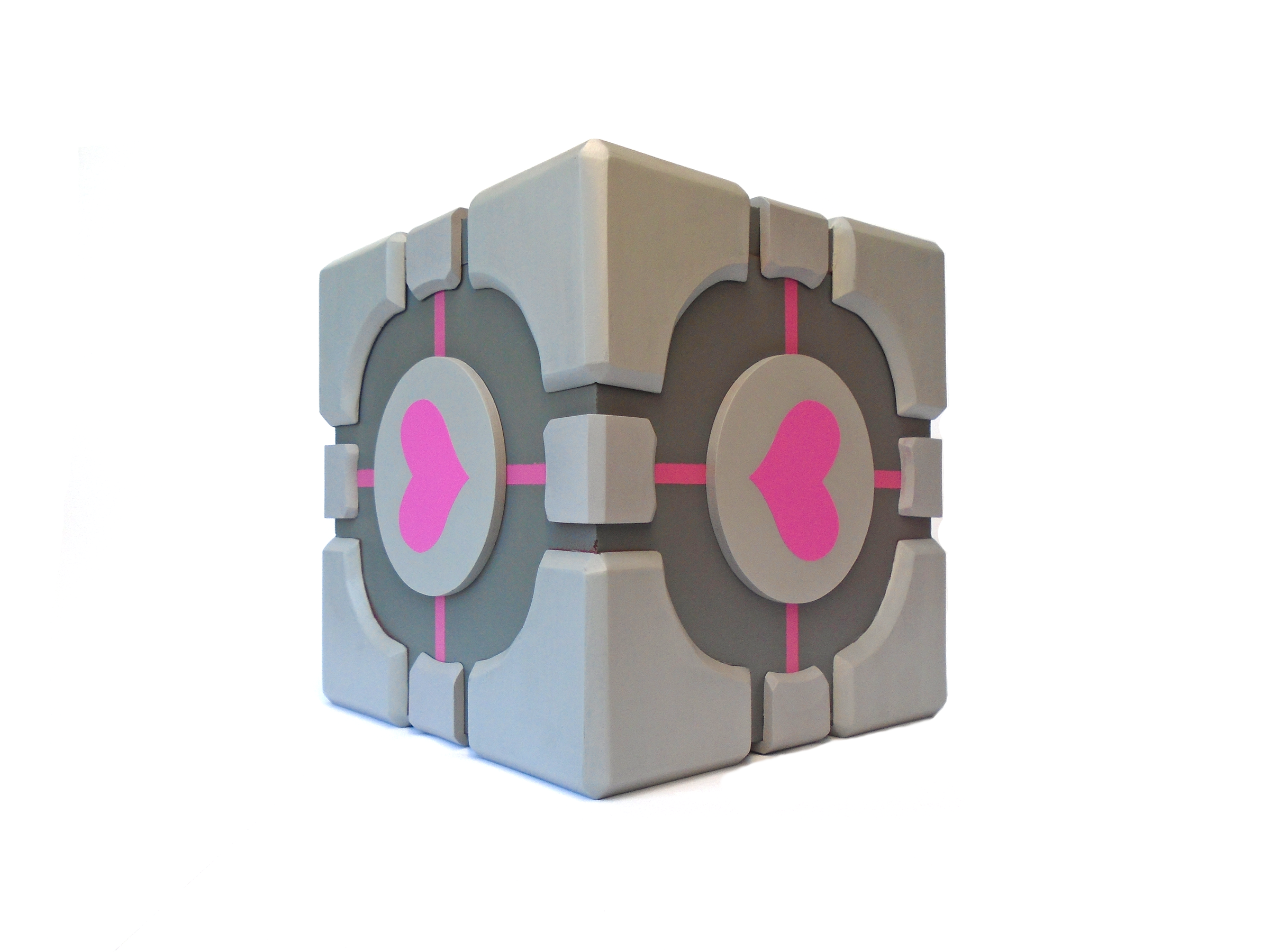 Portal: Companion Cube Storage Box : 9 Steps (with Pictures ...