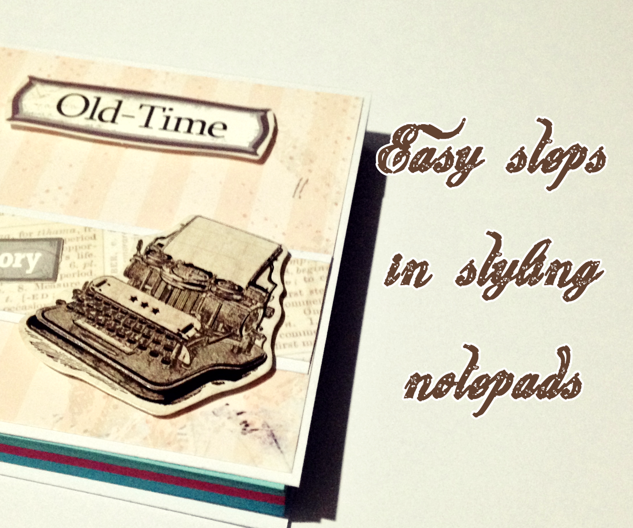 Stylish Notepad : 5 Steps (with Pictures) - Instructables