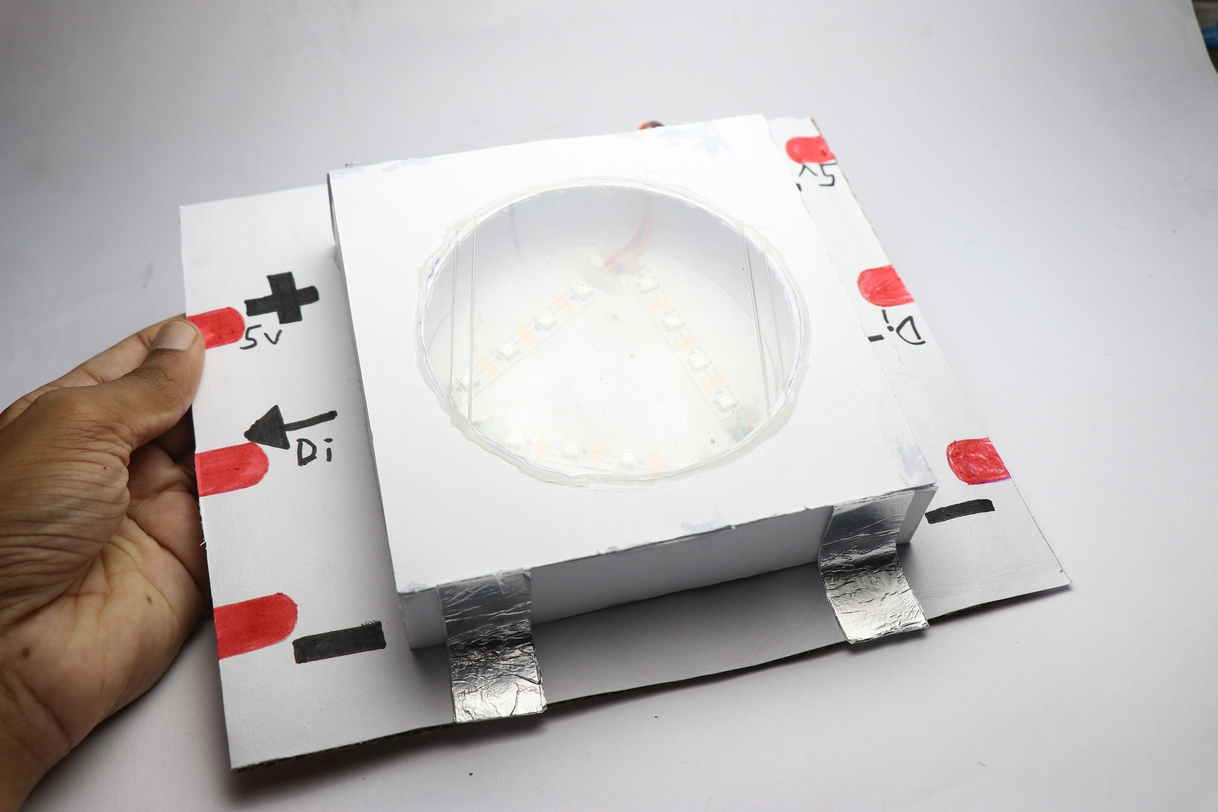 Big Size WS2812B That Glows | Make ARGB LED at Home : 7 Steps (with ...