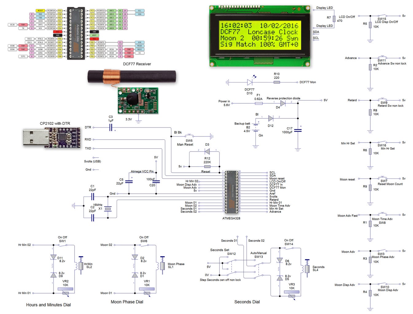 Arduino Atomic Grandfather Clock 12 Steps With Pictures