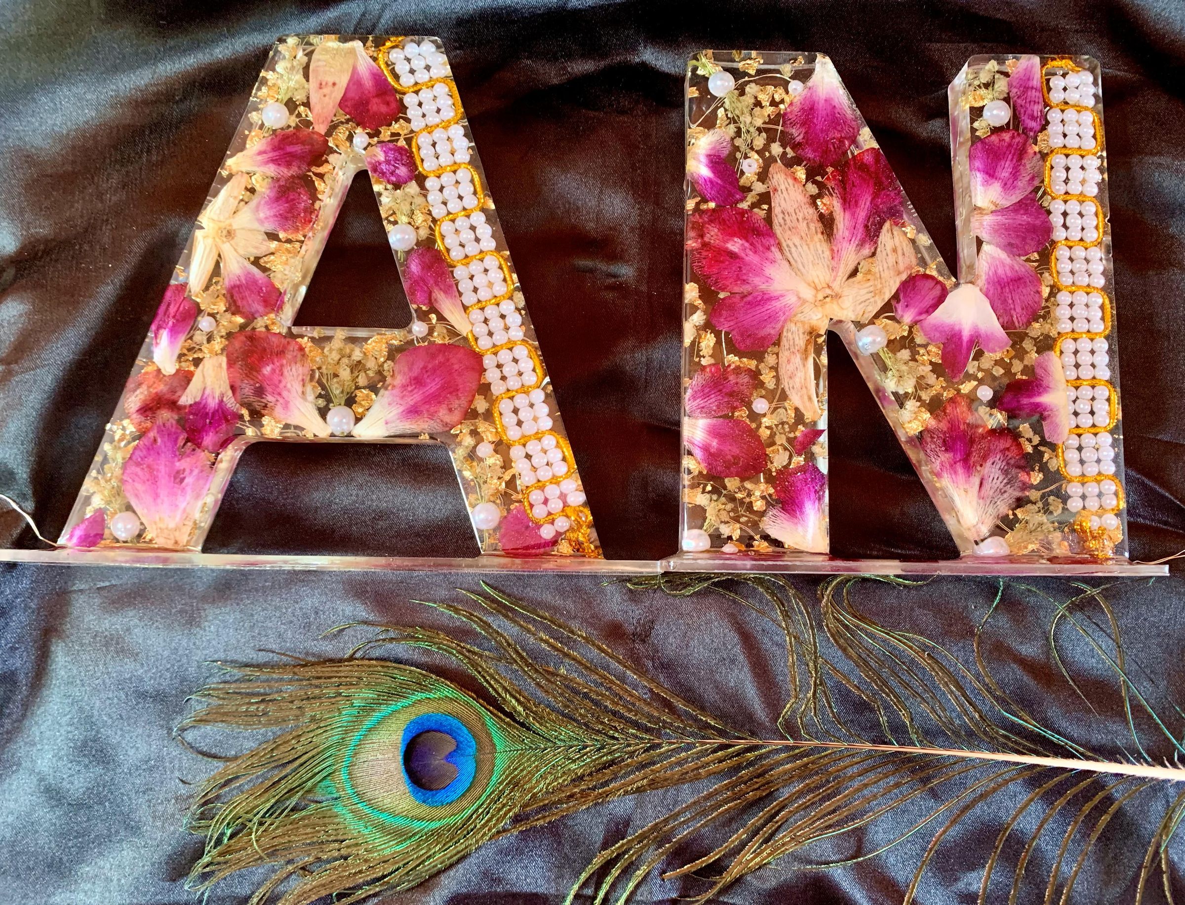 Monogram Wedding Flower Preservation : 13 Steps (with Pictures ...