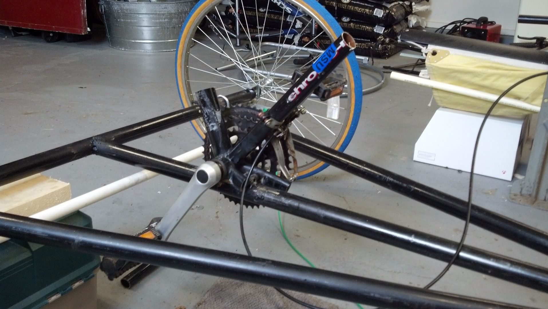 Three Wheel Bike Kinetic Sculpture : 12 Steps (with Pictures ...
