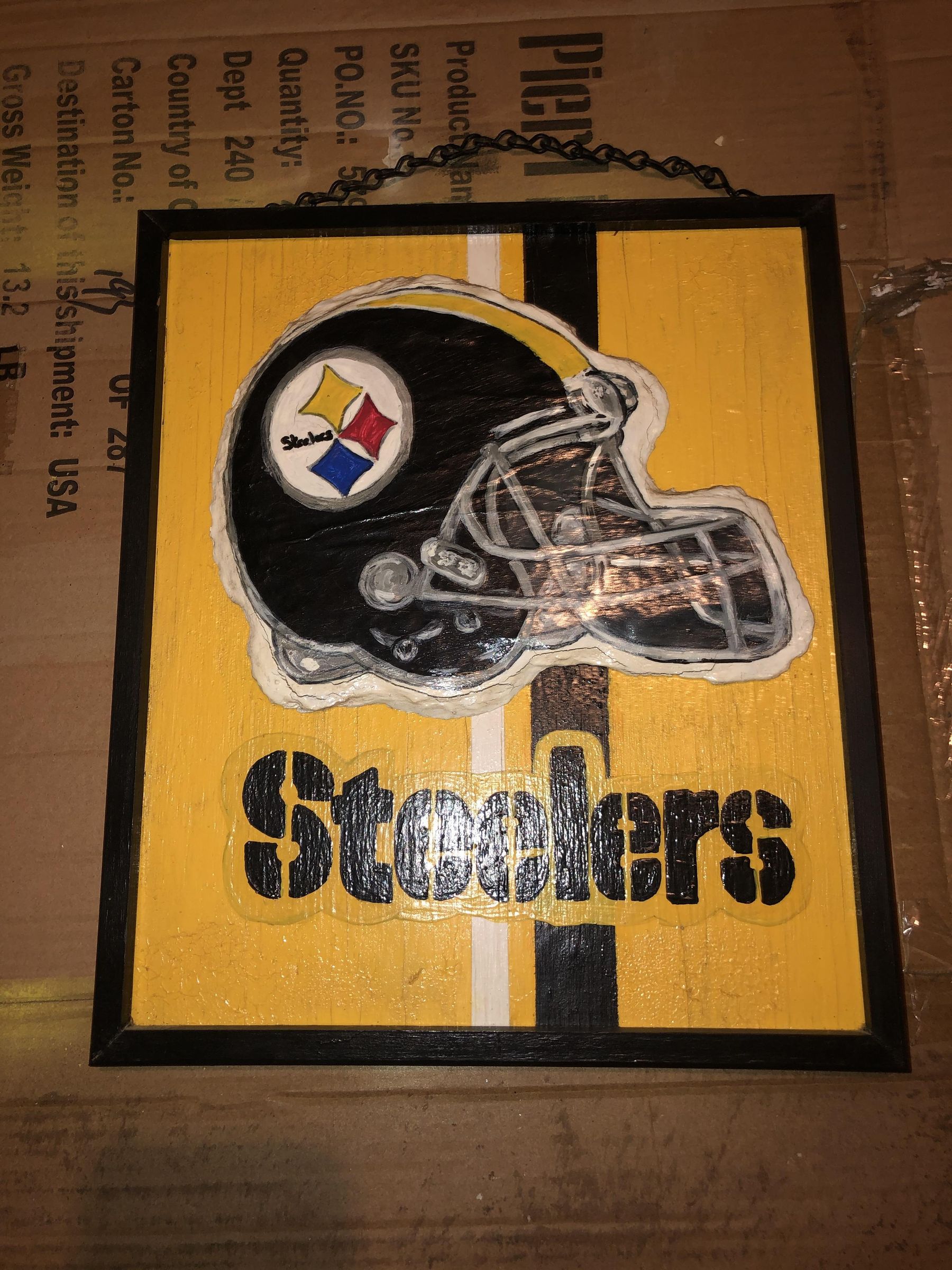 Wooden Steeler's Sign : 8 Steps - Instructables
