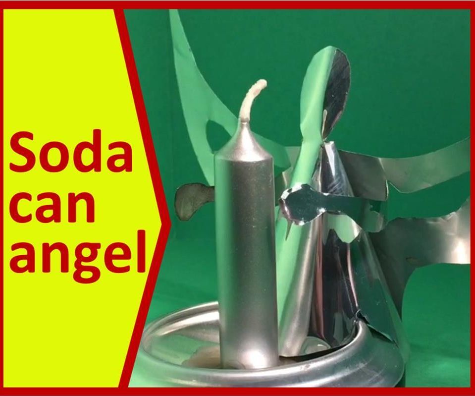 Soda Can Angel : 7 Steps (with Pictures) - Instructables