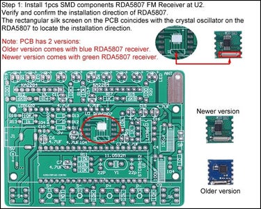 ICStation FM Radio Soldering Kit With LED Lights : 37 Steps - Instructables