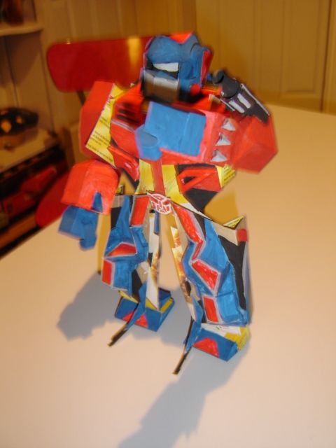 How to Make Your Own Transformer Out of Cardboard : 8 Steps - Instructables