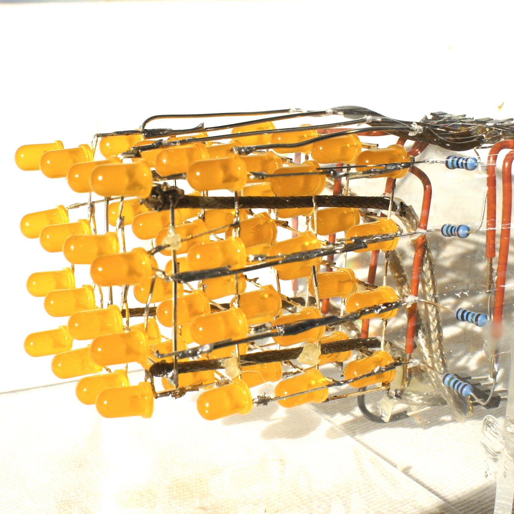 4x4x4 Interactive LED-cube With Arduino : 13 Steps (with Pictures ...