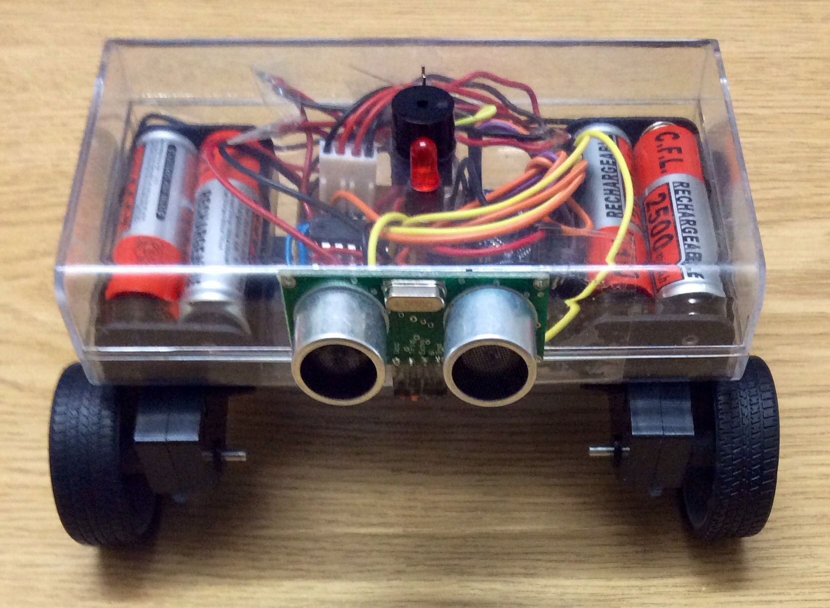 Arduino, Mini Sonar Robot : 3 Steps - Instructables
