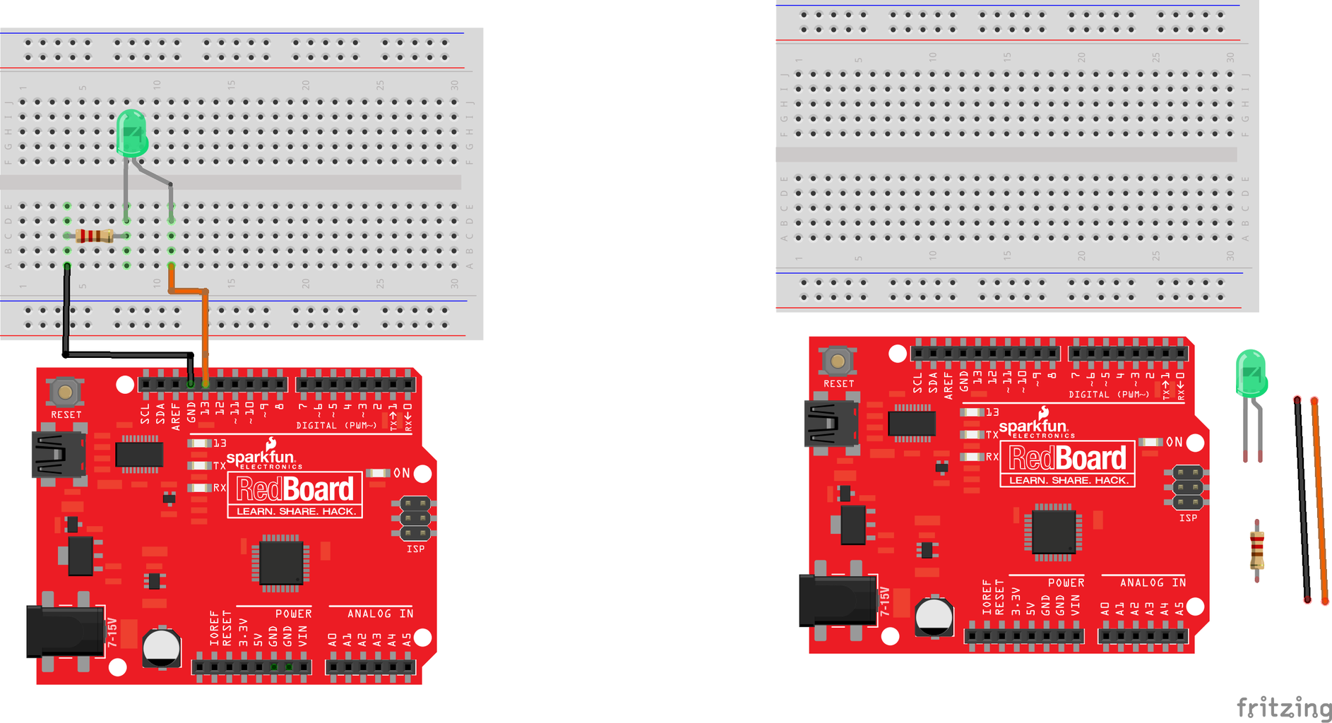 Learns Or Teaches Arduino Without Any Line Of Code 1 4 Steps Instructables