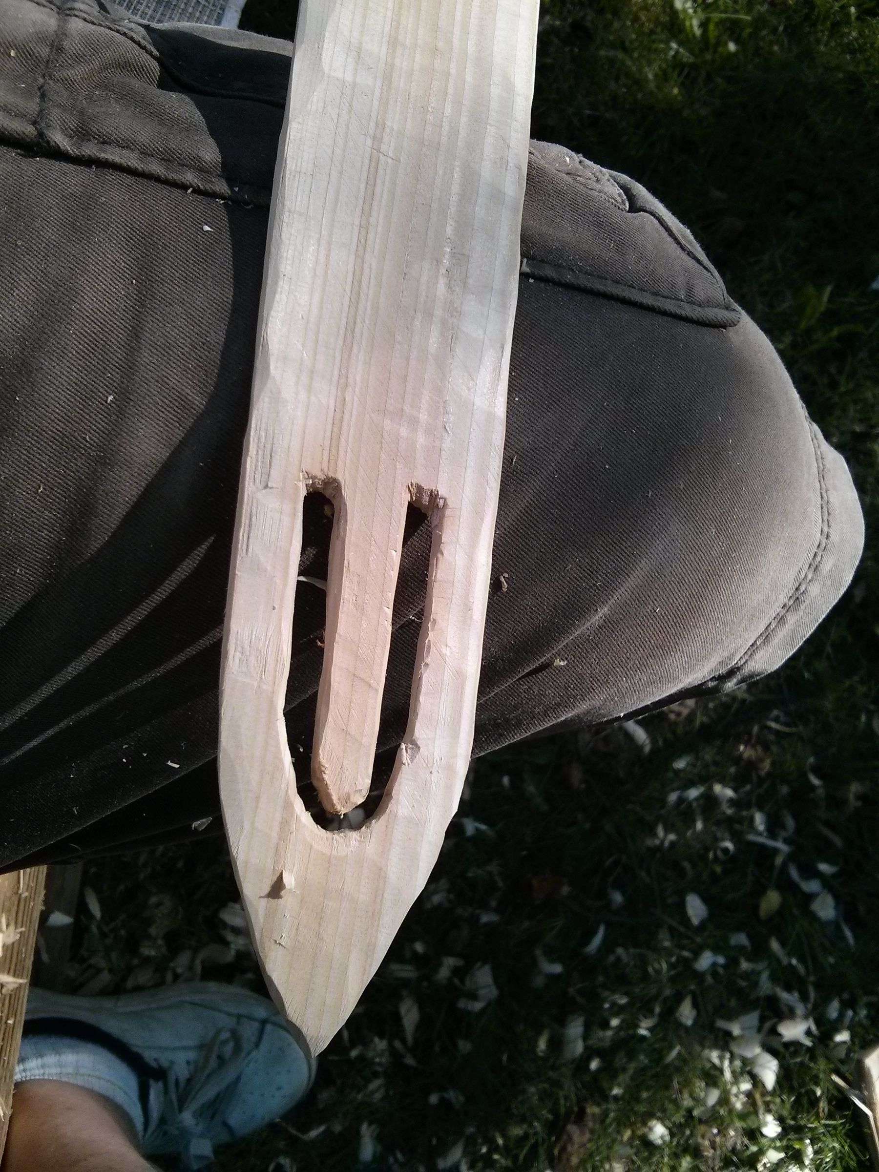 Primitive Net Making From Carving Your Needle to Weaving Your Net : 10 ...