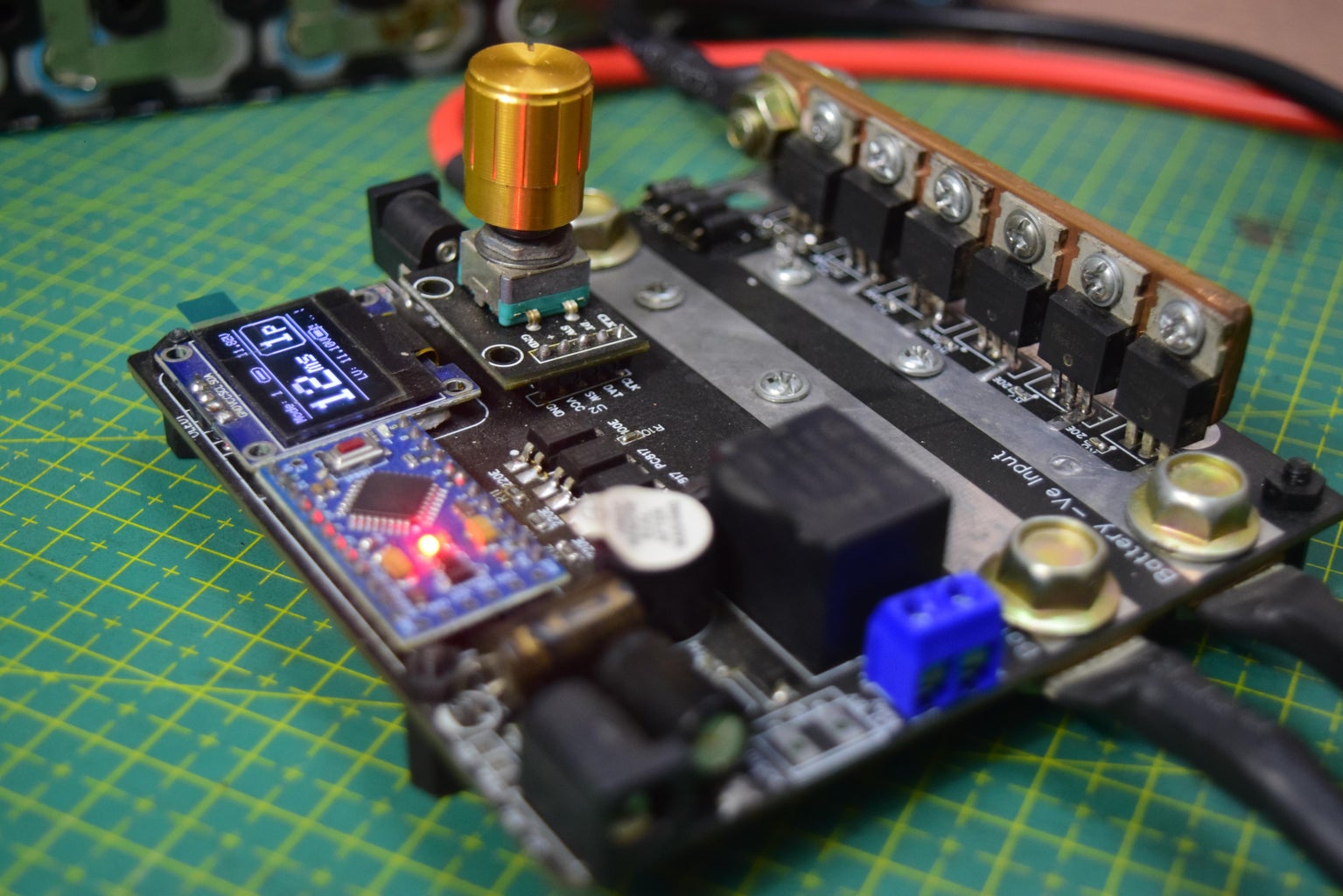 Diy Arduino Based Battery Spot Welder Open Source 6 Steps
