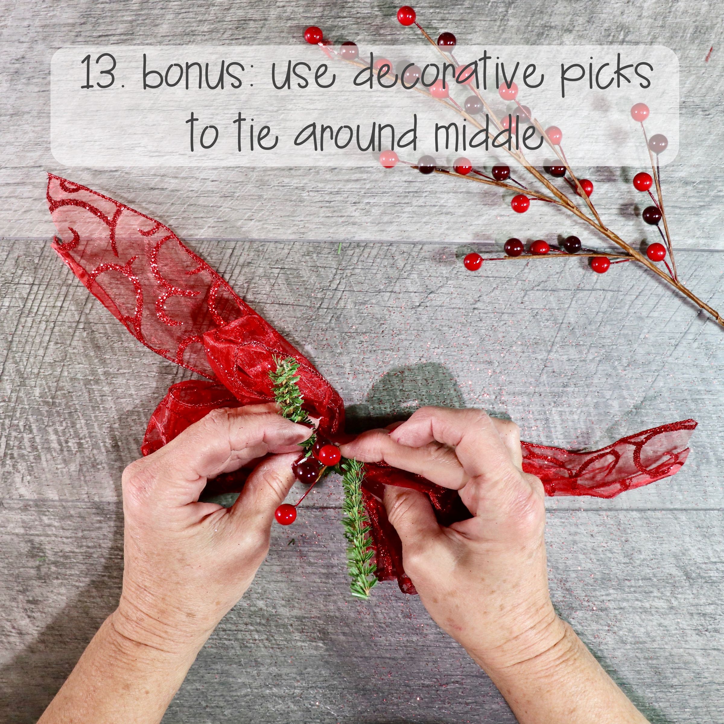Holiday Decorative Gift Bows : 5 Steps - Instructables