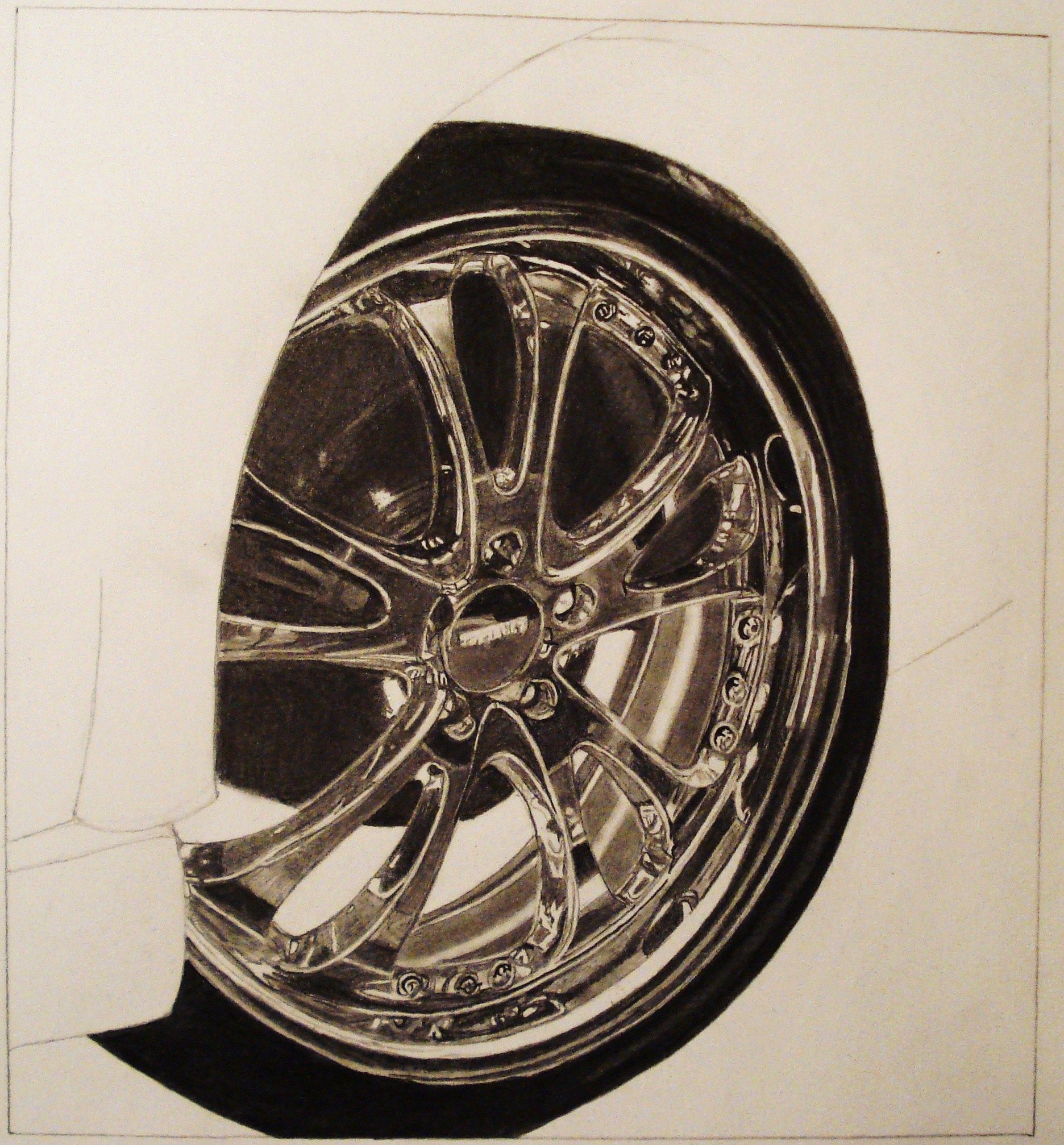Chrome Rim Drawing Tutorial : 13 Steps (with Pictures) - Instructables