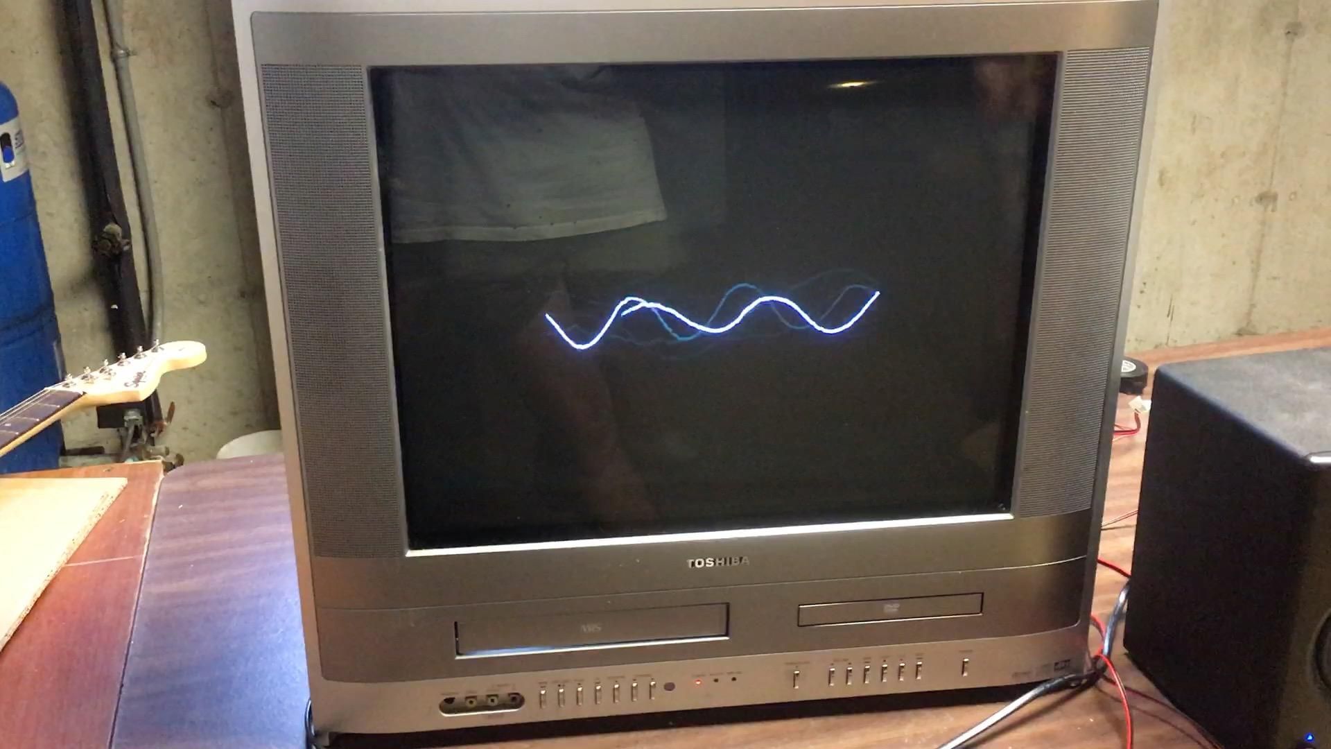 DIY Analog Oscilloscope From Old TV : 5 Steps - Instructables