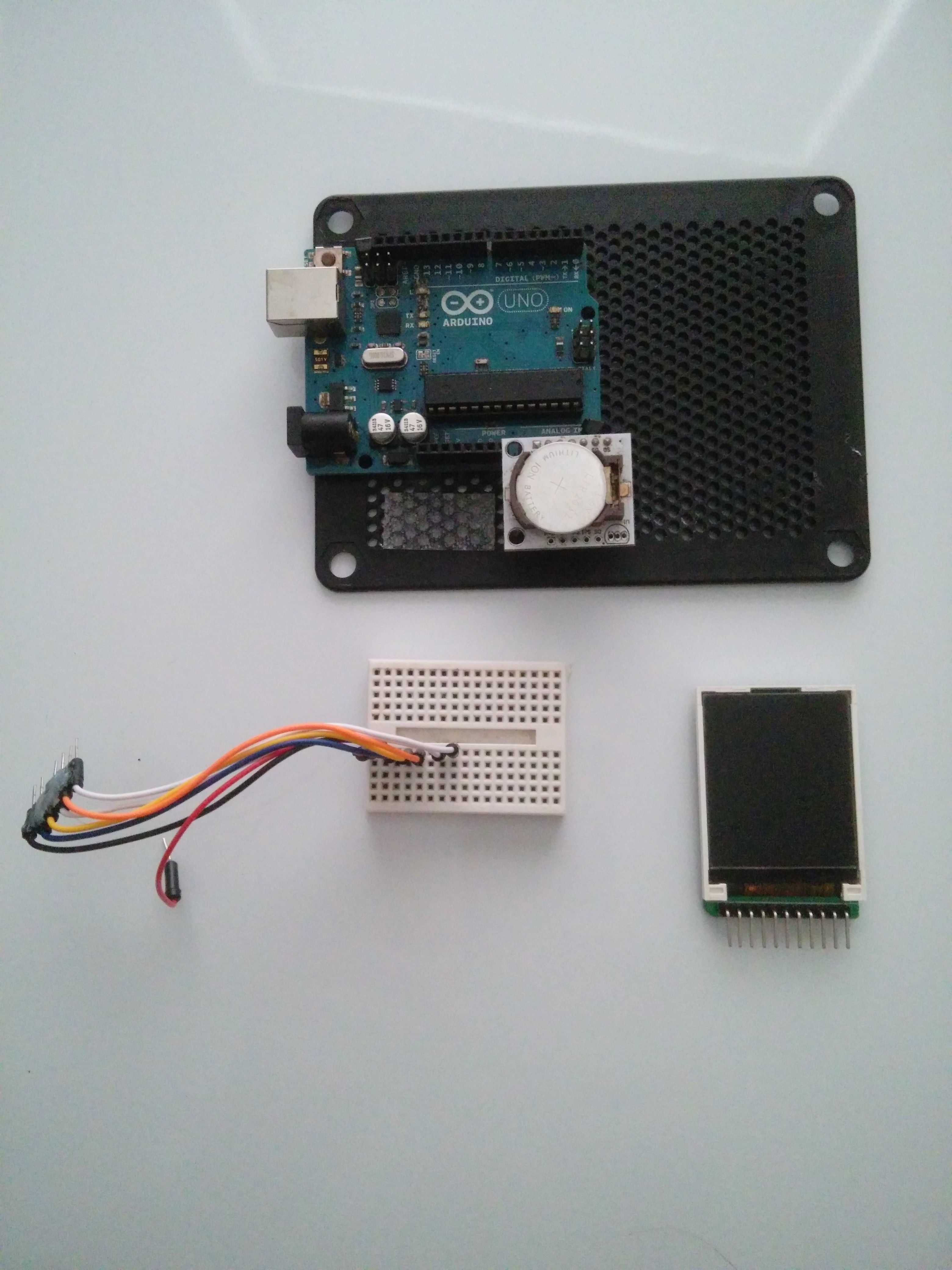 Arduino Color LCD Message Clock : 7 Steps (with Pictures) - Instructables