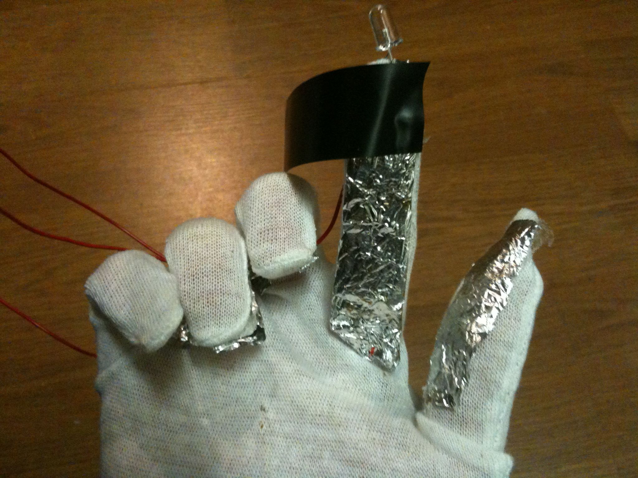 Cyborg Light Painting Gloves! (an Easy LED Switch) : 6 Steps ...