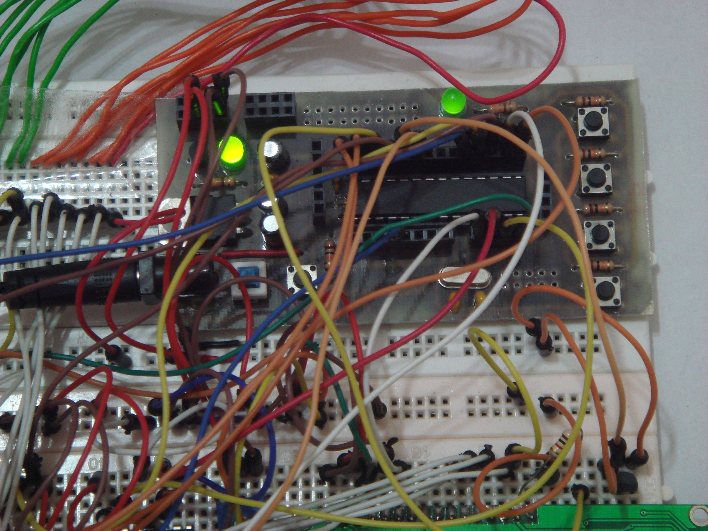 Digital Clock Using 7 Segment Display Controlled Using TV Remote : 12 ...