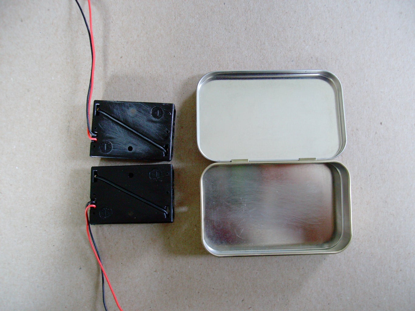 Arduino And Battery Pack In Altoids Tins 17 Steps Instructables