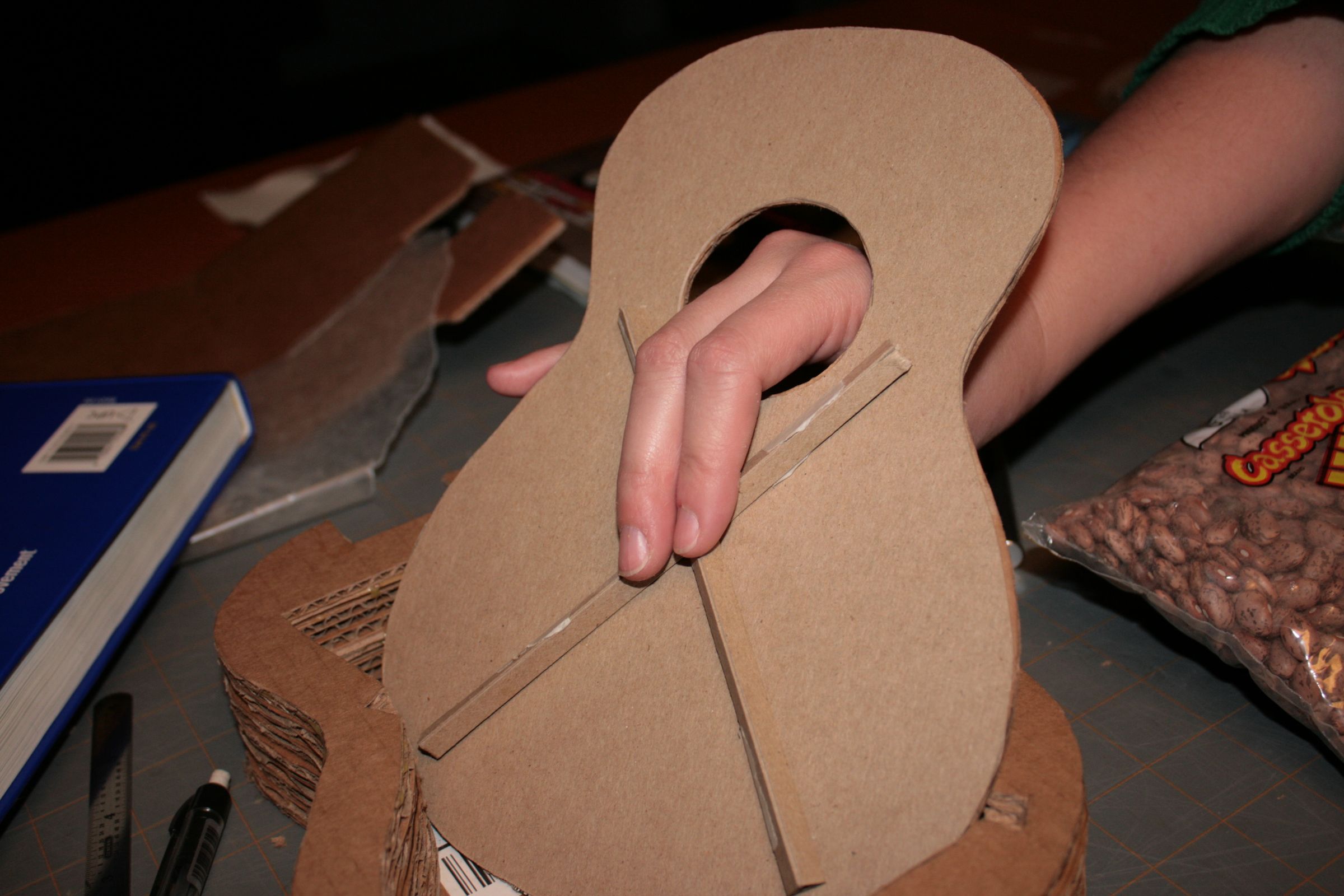 Playable Cardboard Ukulele... : 29 Steps (with Pictures) - Instructables