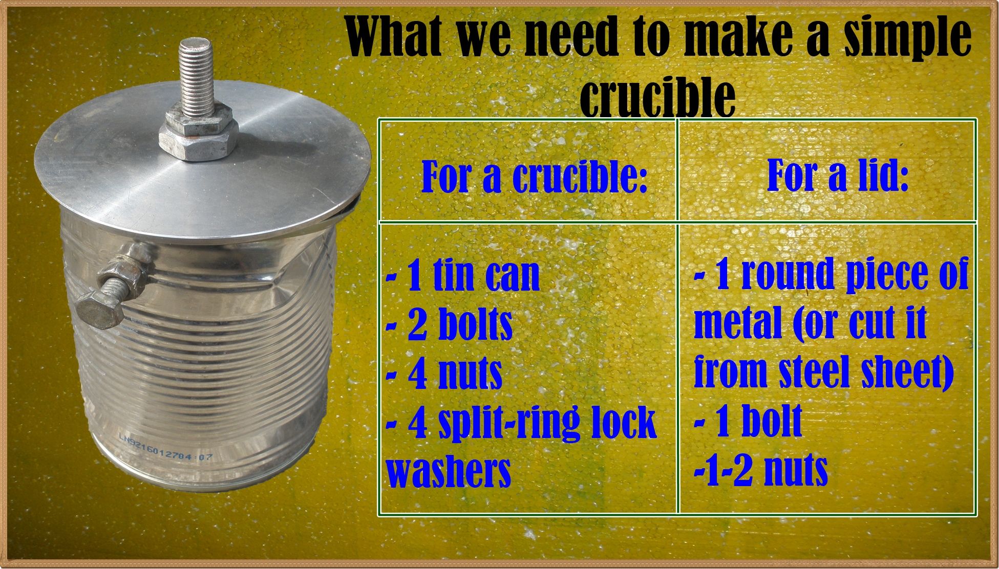 How to Make a Crucible : 8 Steps - Instructables