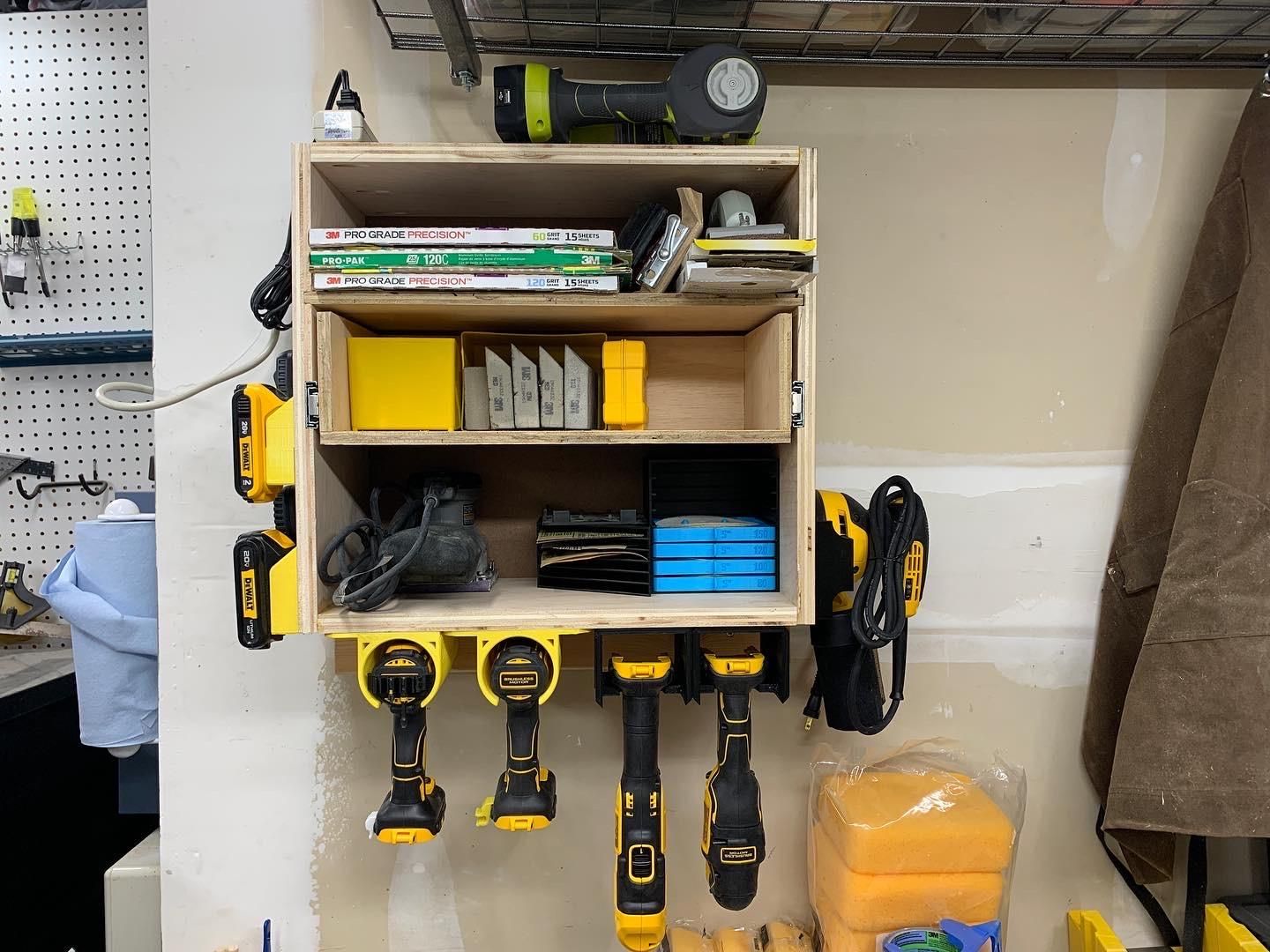 Drill and Sander Storage : 9 Steps (with Pictures) - Instructables