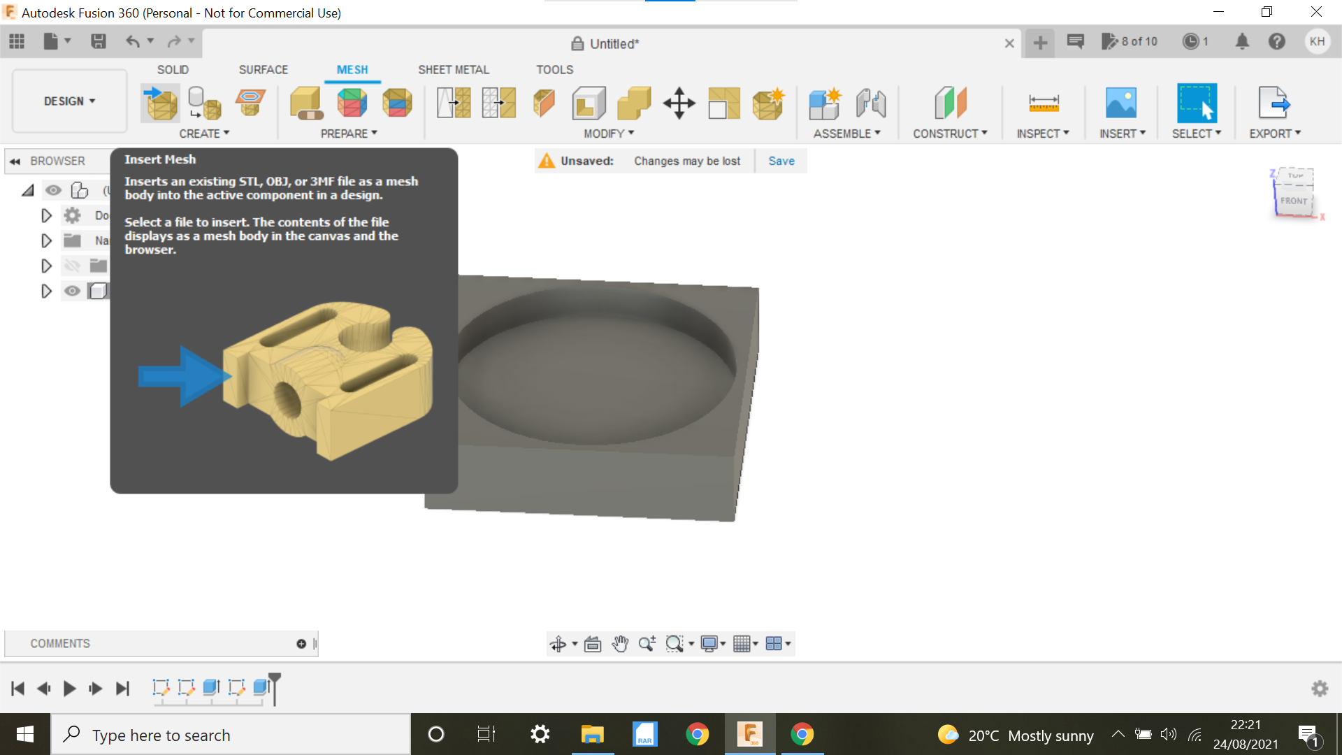 Your Very Own Little Pocket Hug With Fusion 360 : 5 Steps (with ...