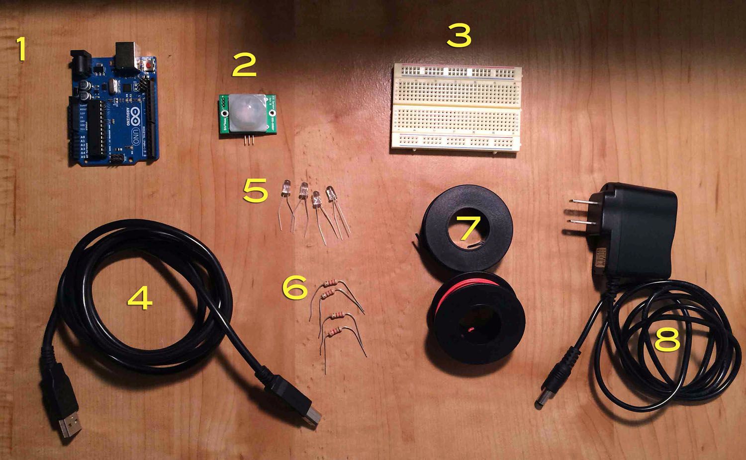 Motion Activated LEDs : 8 Steps - Instructables