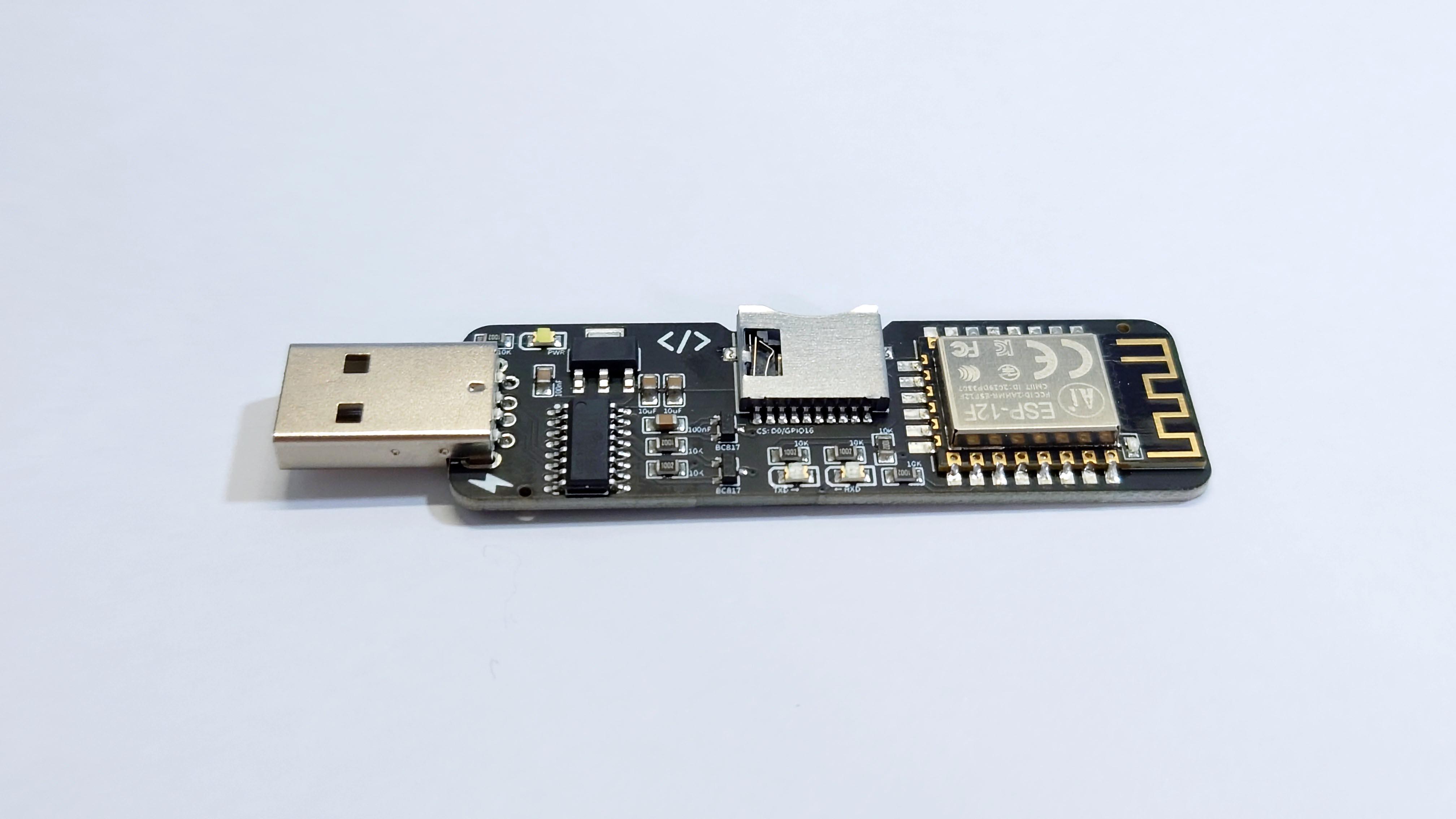WebStick - Instant ESP8266 Web Server / NAS in USB Stick Form Factor : 10 Steps (with Pictures ...