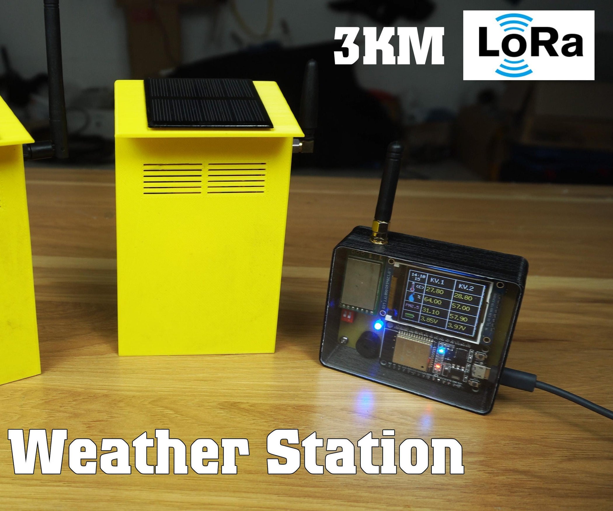LoRa E32 Based Wireless Weather Station Monitoring System | ESP32 IOT ... LoRa E32 Based Wireless Weather Station Monitoring System | ESP32 IOT ...