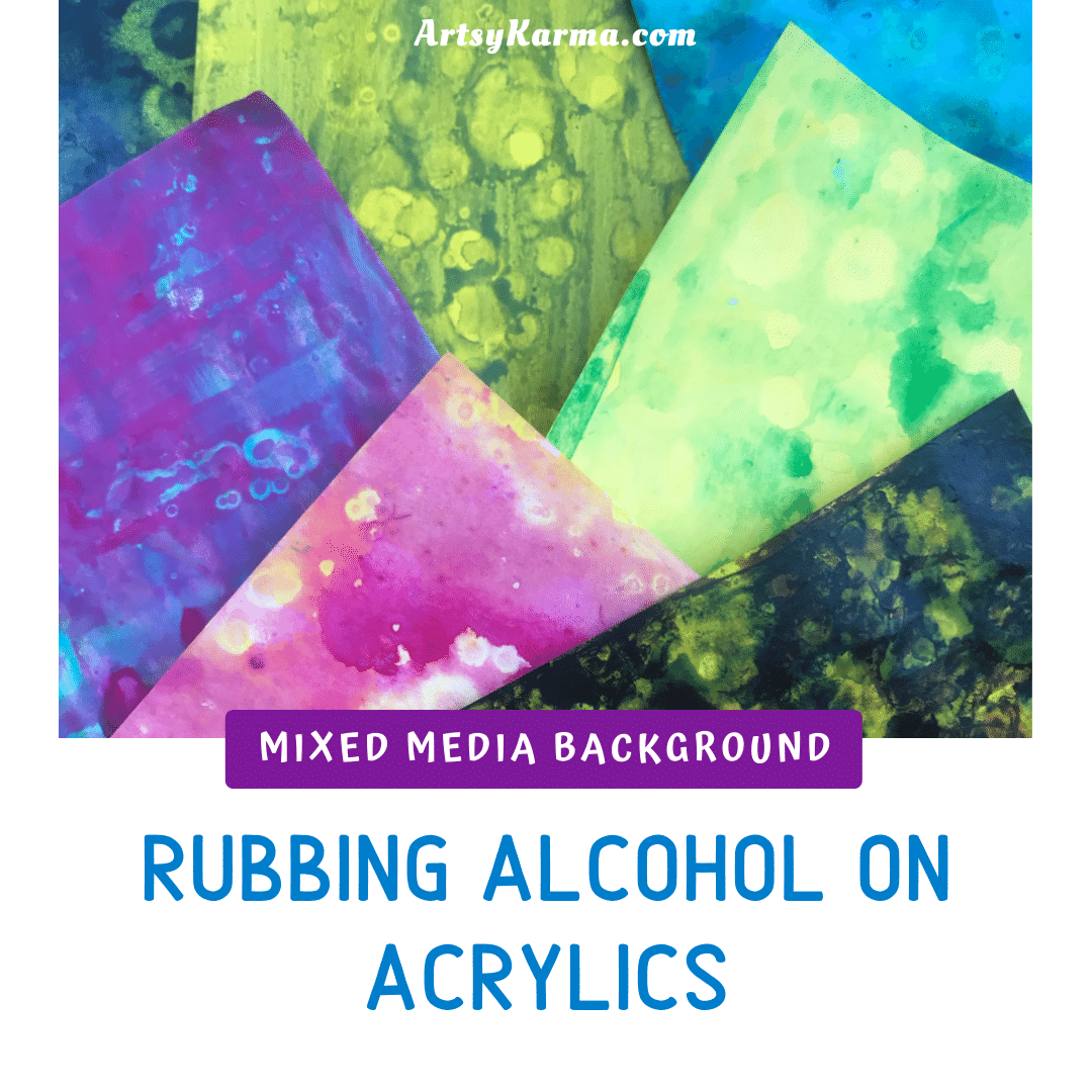 Art Technique Using Rubbing Alcohol : 8 Steps (with Pictures ...