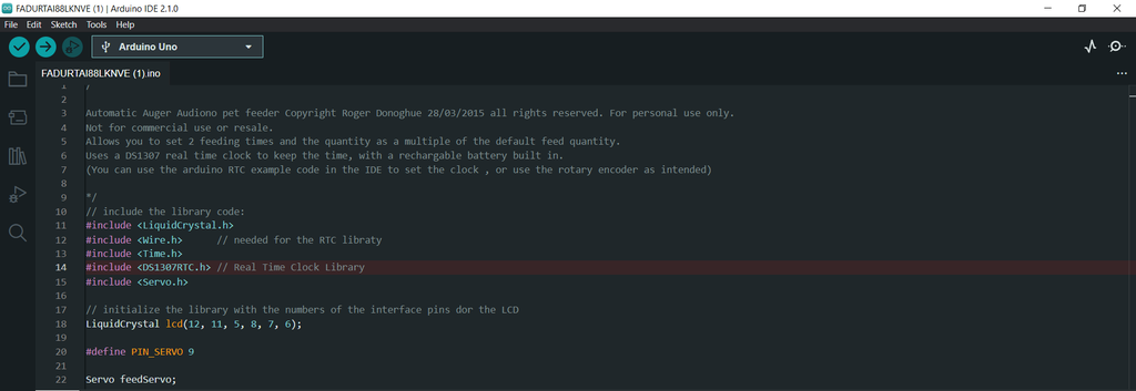 Automatic Arduino Powered Pet Feeder : 6 Steps (with Pictures ...