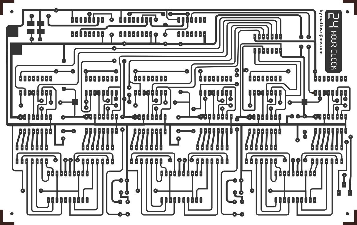 24 Hr Digital Clock Only With Basic CMOS Chips : 5 Steps (with Pictures ...