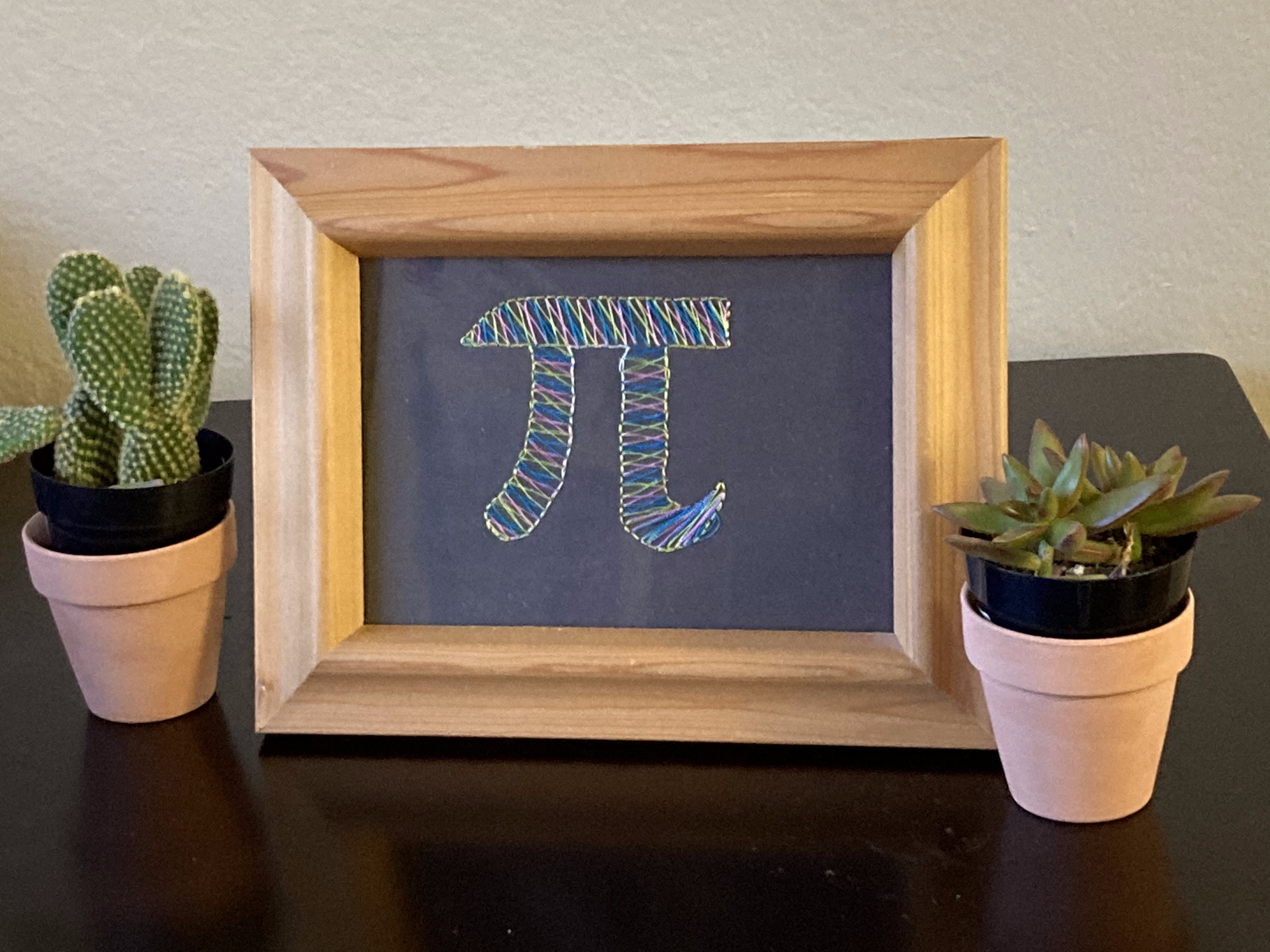 Pi Hand Embroidery on Paper : 9 Steps (with Pictures) - Instructables