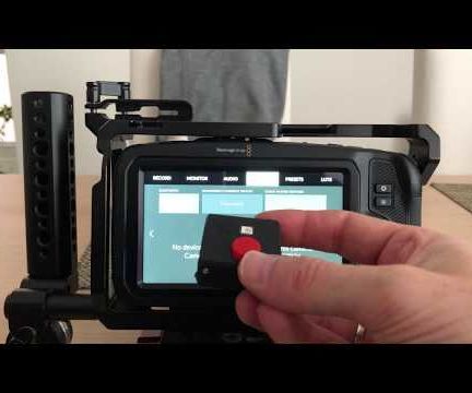 Magic Button 4k: the 20USD BMPCC 4k (or 6k) Wireless Remote Control : 4 ...